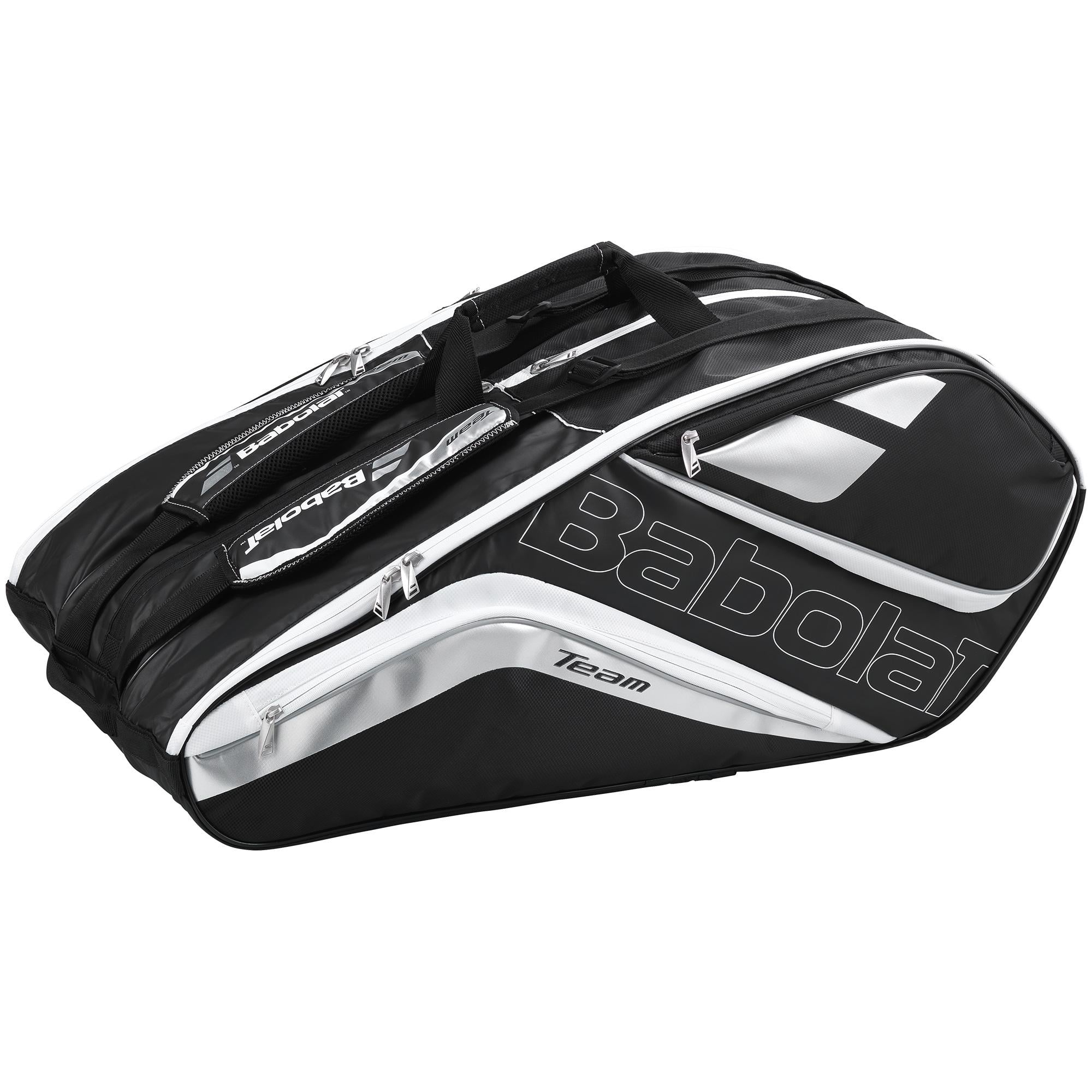 Babolat Team Line 12 Racket Bag - Black/Silver - Tennisnuts.com