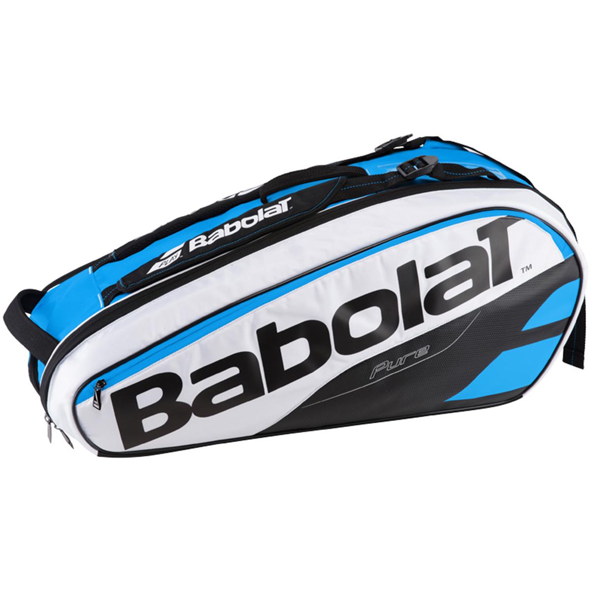 Babolat Pure 6 Racket Bag - Blue/White - Tennisnuts.com