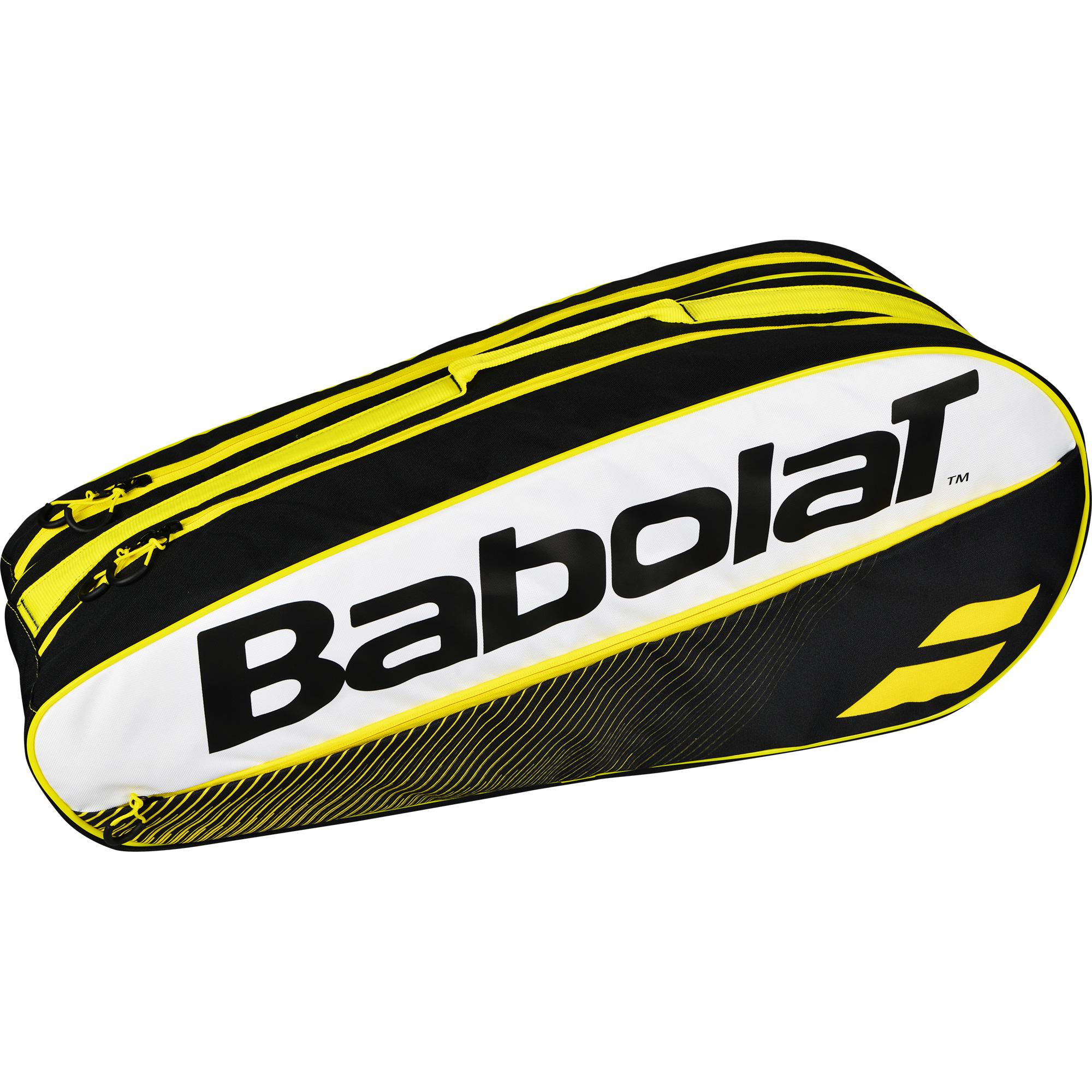 Babolat Club Line Classic 6 Racket Bag - Yellow - Tennisnuts.com