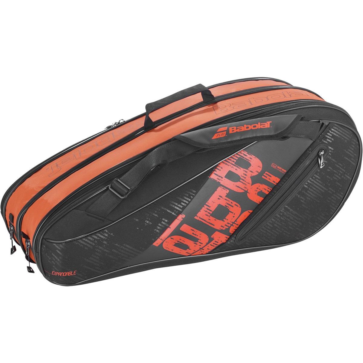 Babolat Team Line Expandable 9 Racket Bag - Black/Red - Tennisnuts.com