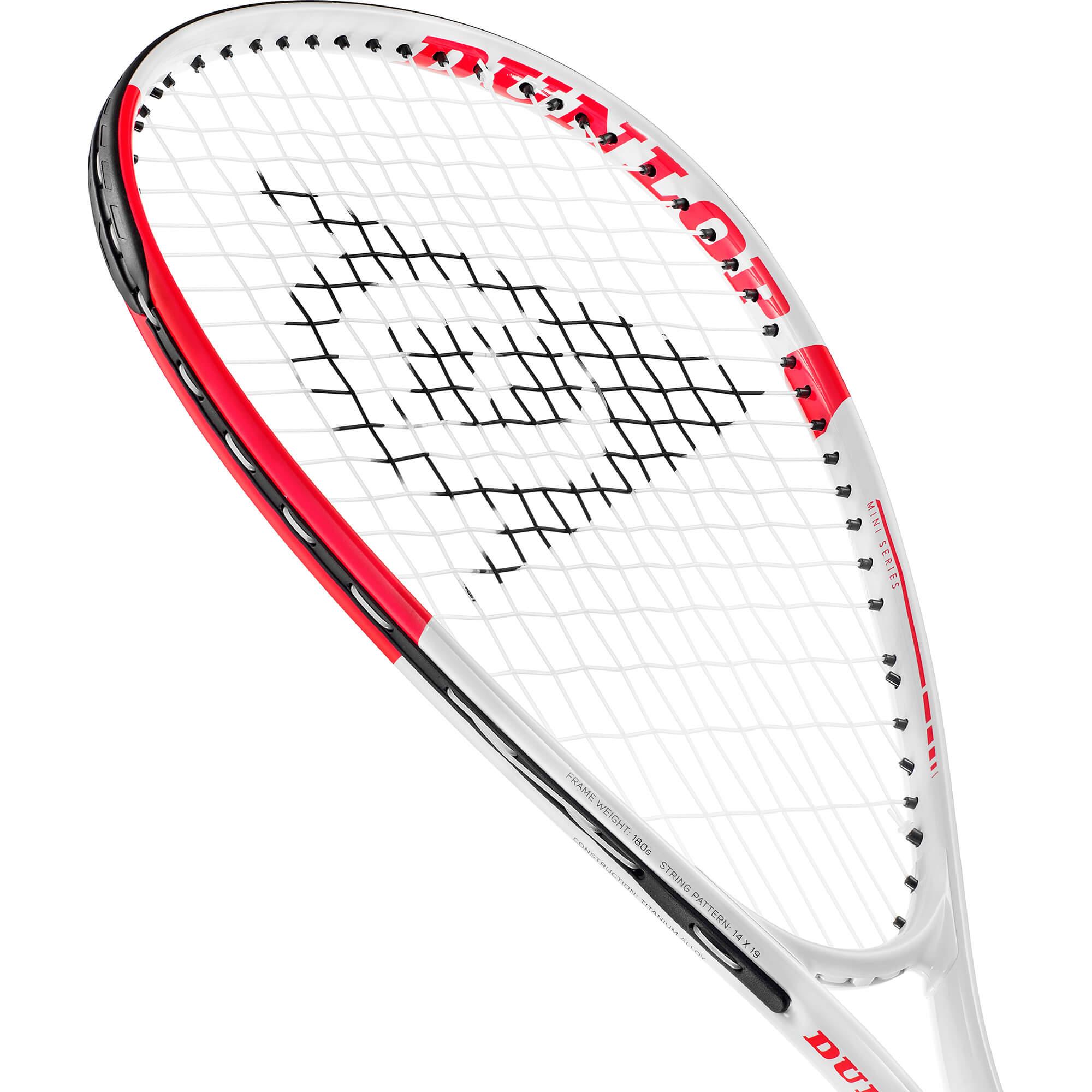 Dunlop Fun Mini Squash Racket - Red - Tennisnuts.com