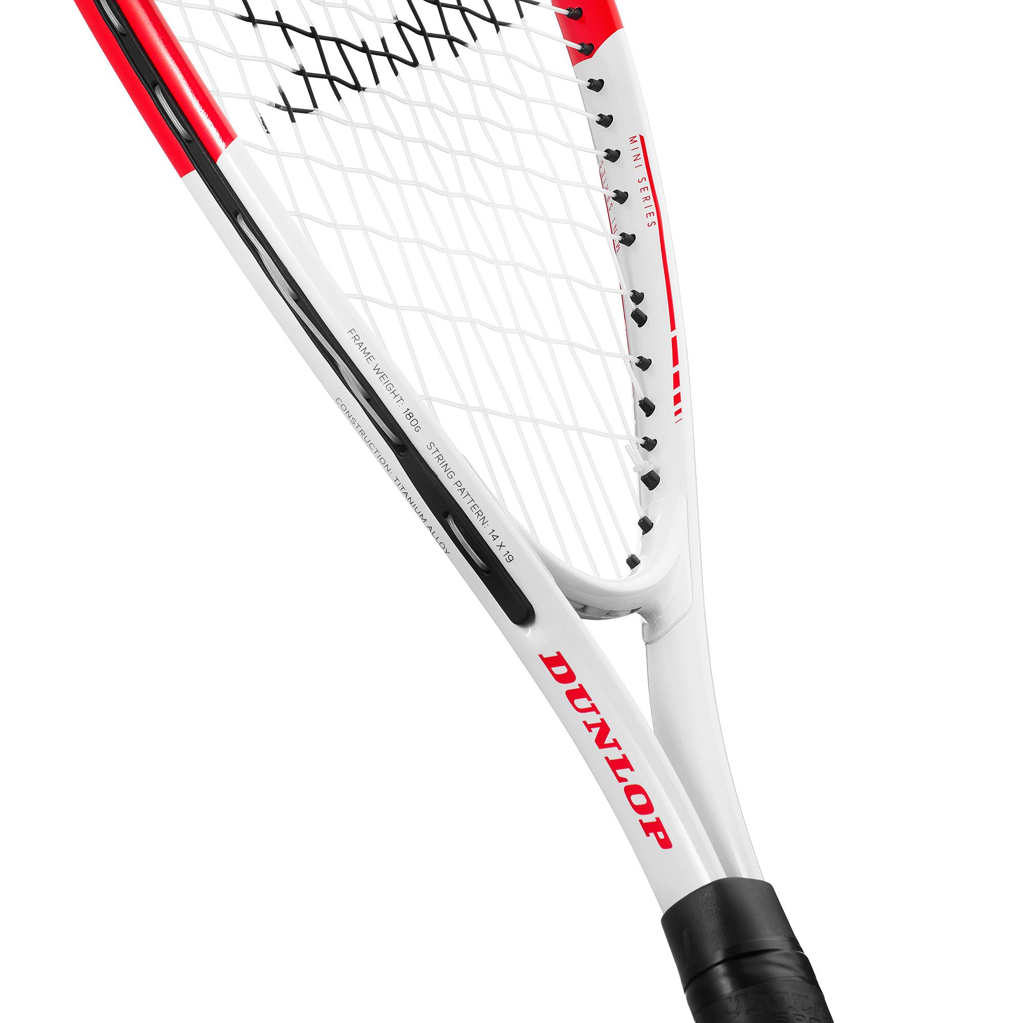 Dunlop Fun Mini Squash Racket - Red - Tennisnuts.com