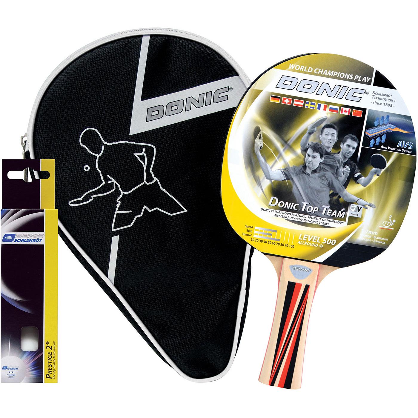 Schildkrot Top Team 500 Table Tennis Bat Set - Tennisnuts.com