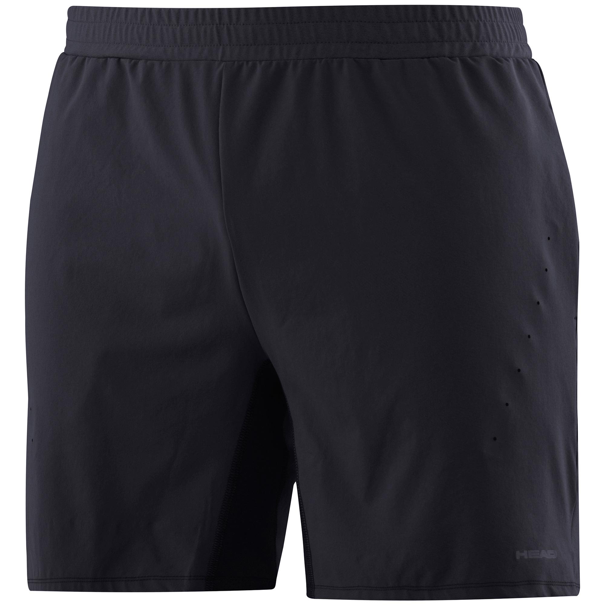 Head Mens Performance Shorts - Black - Tennisnuts.com
