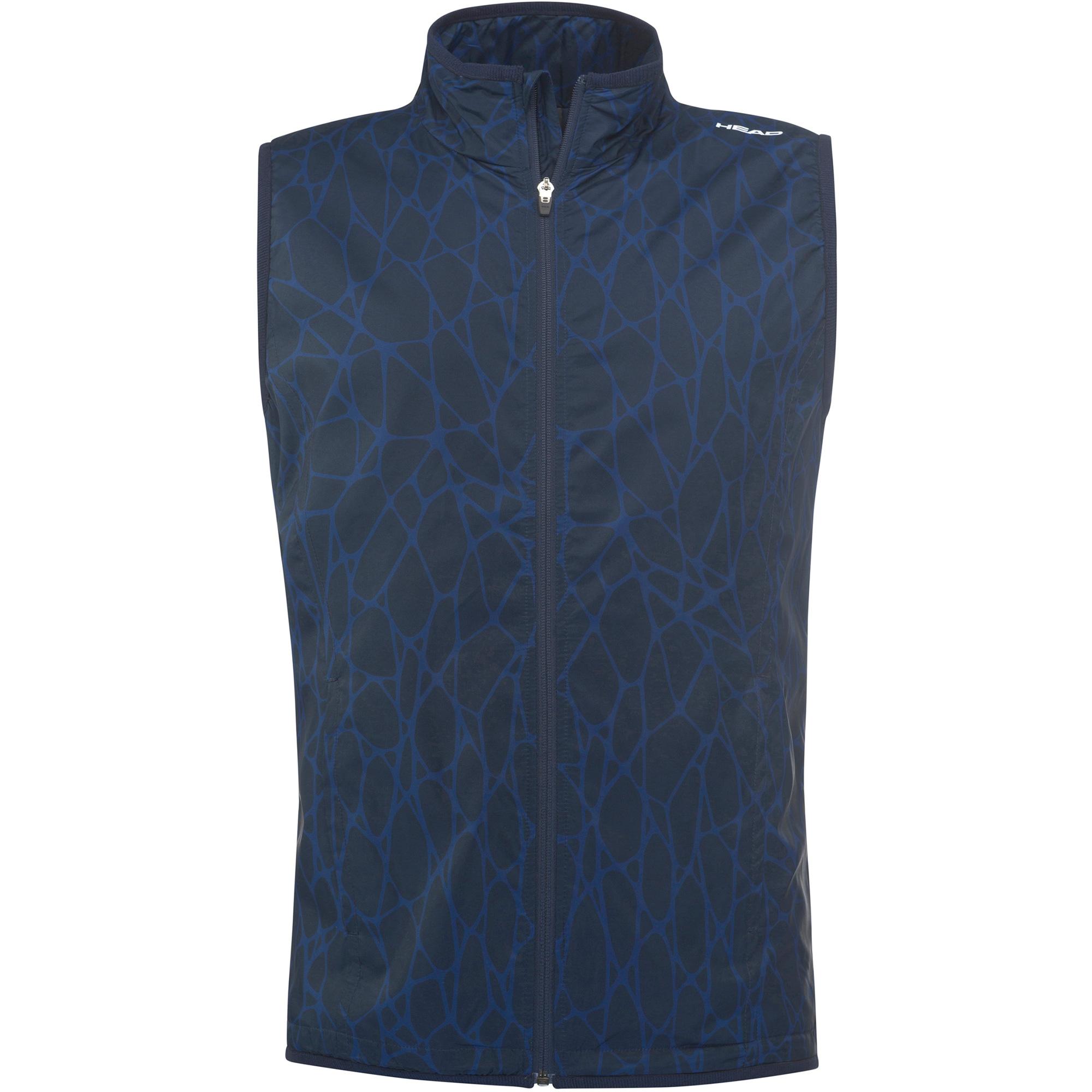 Head Mens Vision Insulated Vest - Navy Blue - Tennisnuts.com