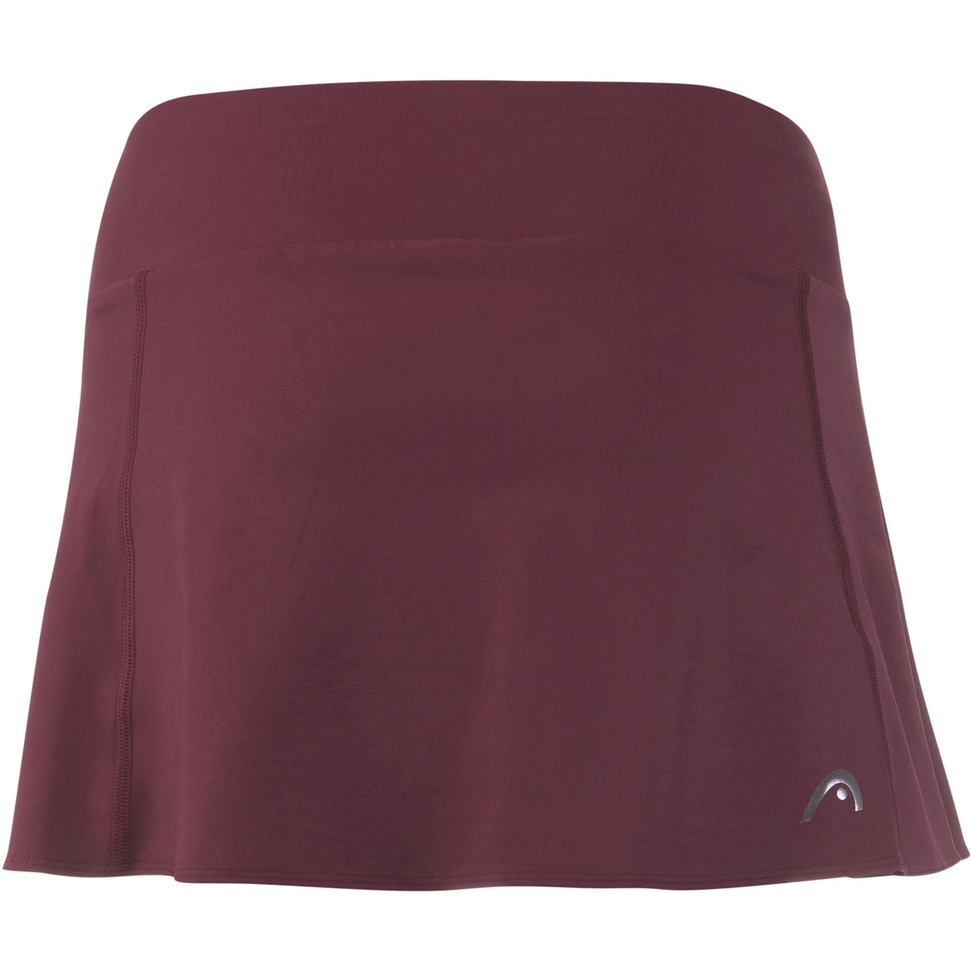 Head Womens Performance Skort - Burgundy - Tennisnuts.com