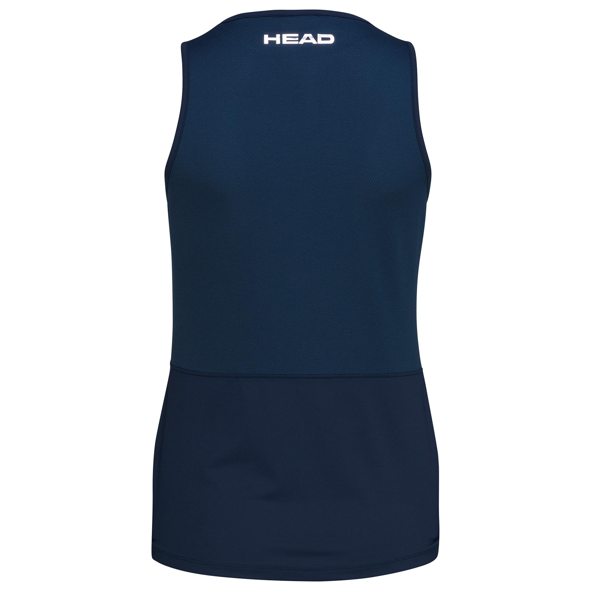 Head Womens Perf Tank Top - Dark Blue - Tennisnuts.com