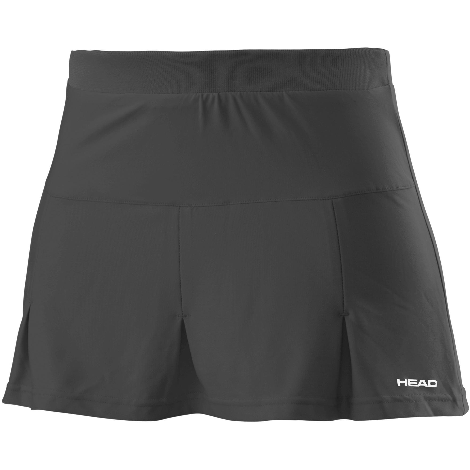 Head Womens Club Basic Skort - Black - Tennisnuts.com