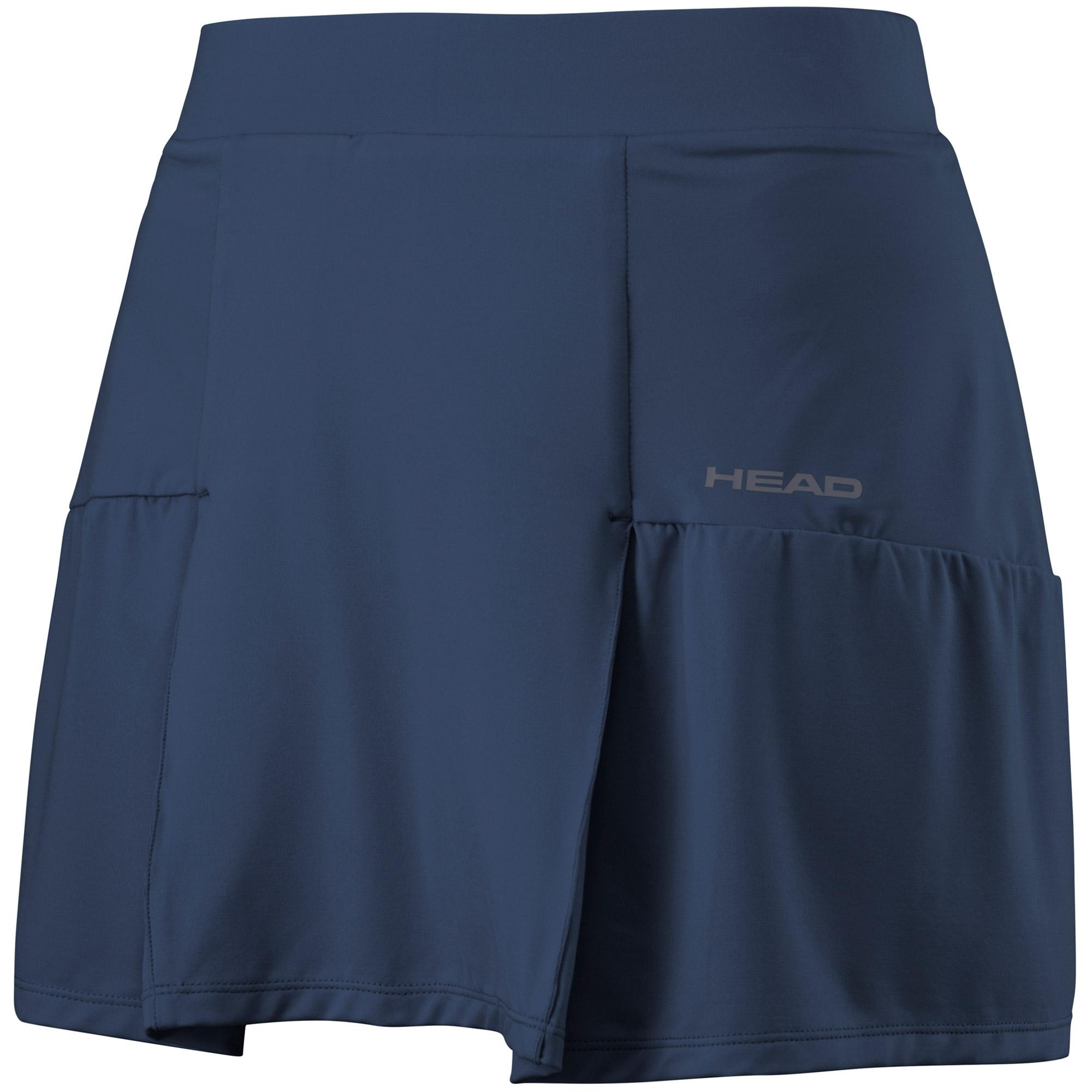 Head Womens Club Skort Long - Navy - Tennisnuts.com