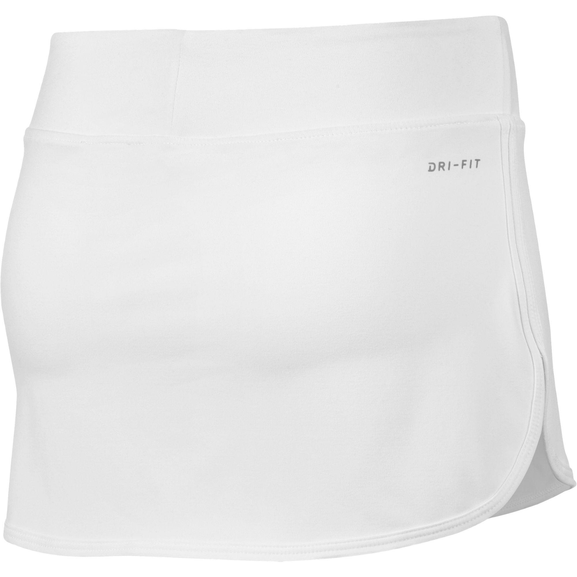 Nike Girls Tennis Skort - White - Tennisnuts.com