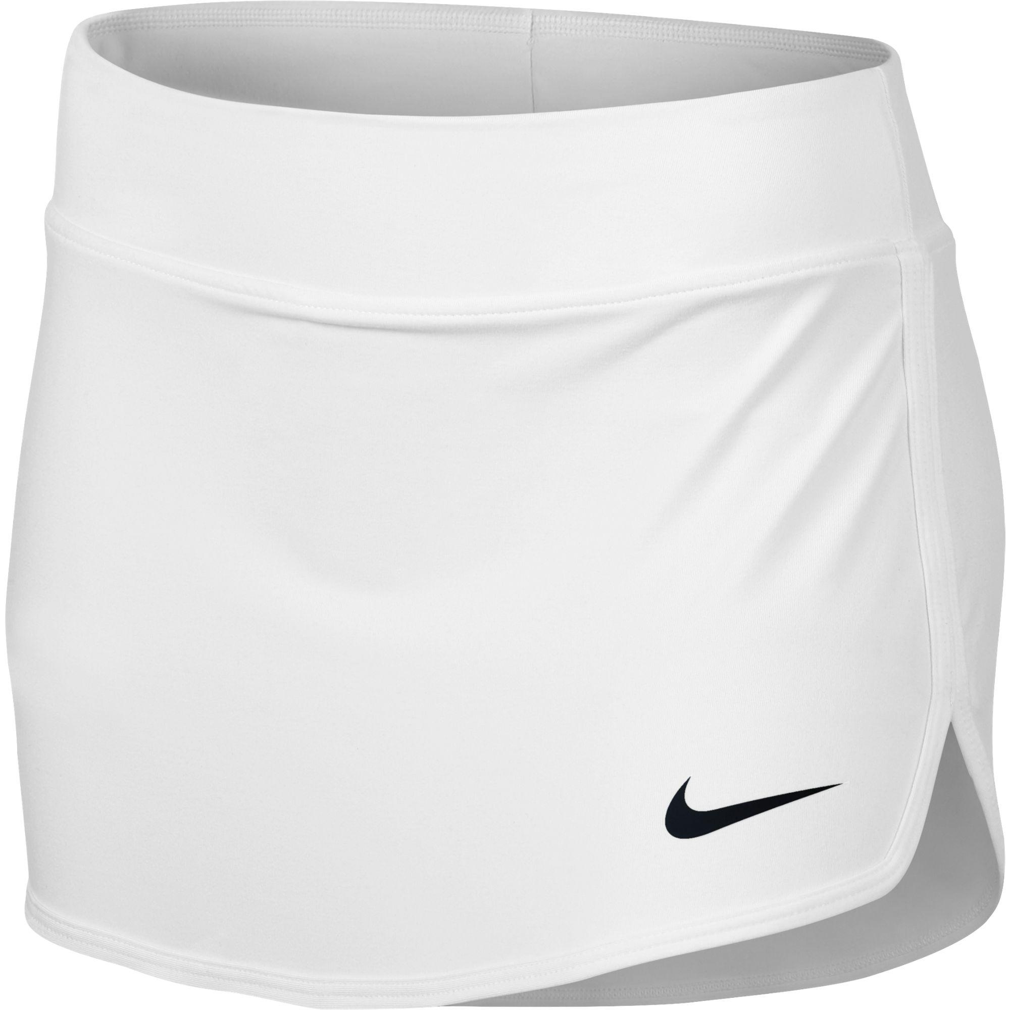 Nike Girls Tennis Skort - White - Tennisnuts.com