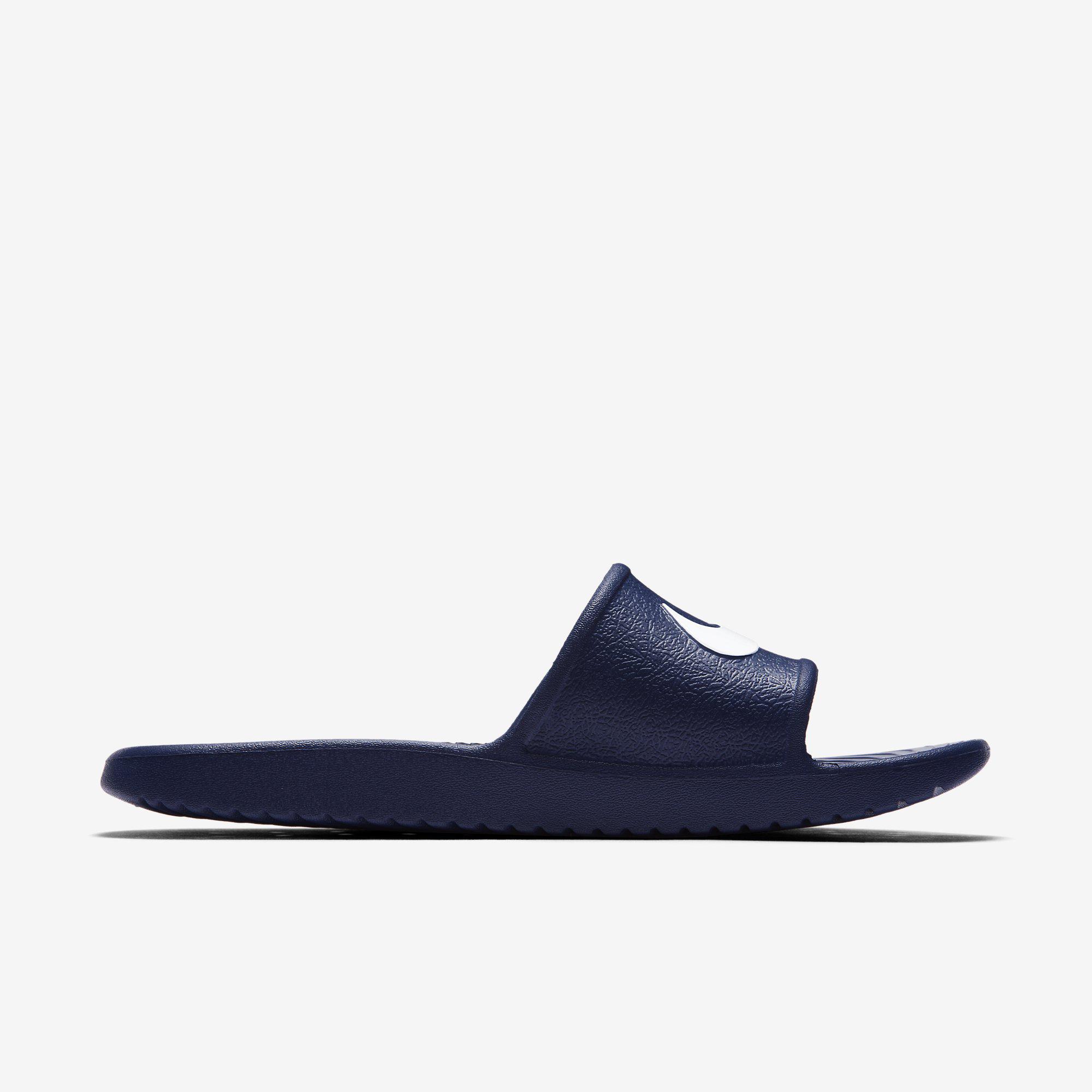 Nike Mens Kawa Shower Slide (Flip Flops) - Midnight Navy - Tennisnuts.com