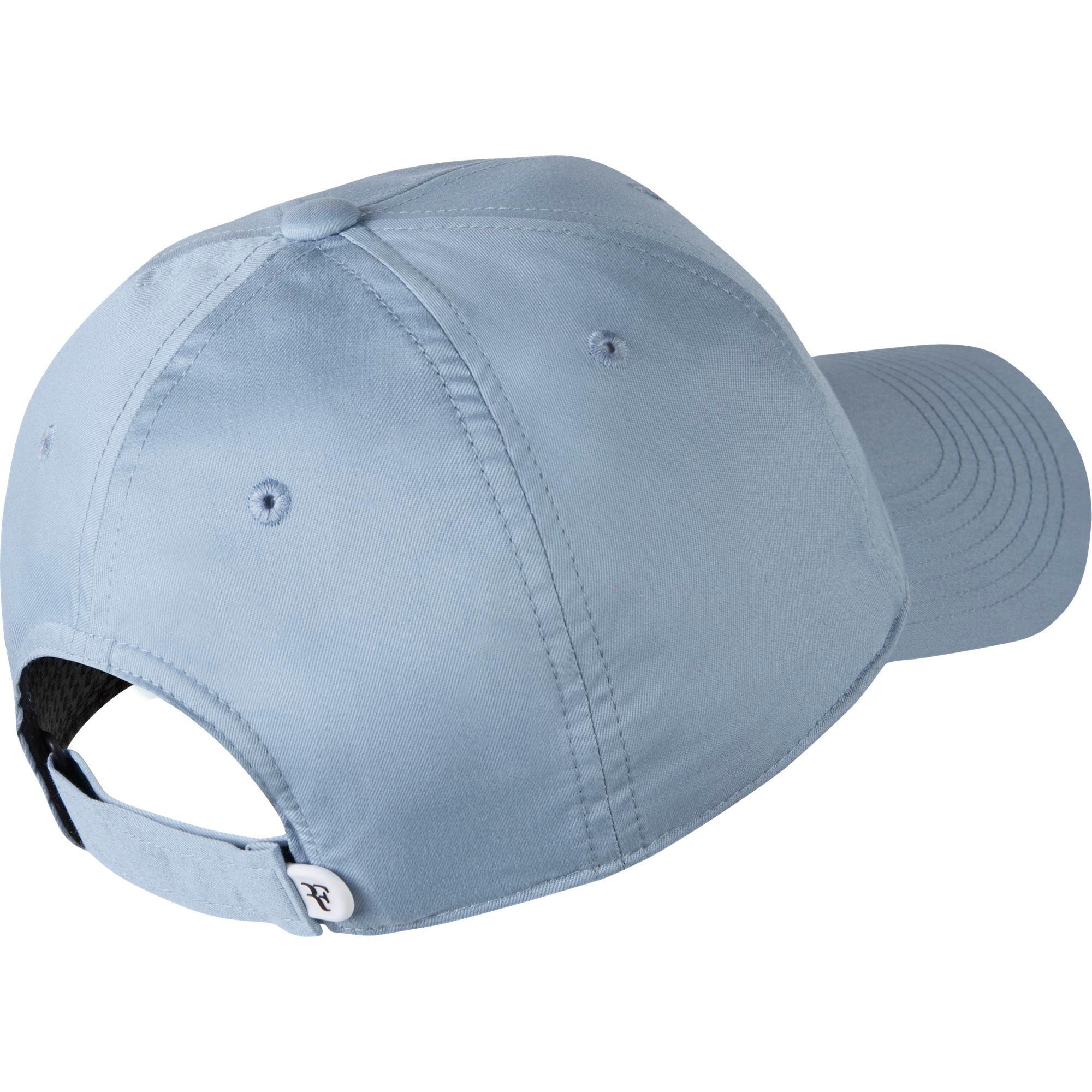 Nike RF Iridescent Cap - Blue Grey/Bright Citrus - Tennisnuts.com