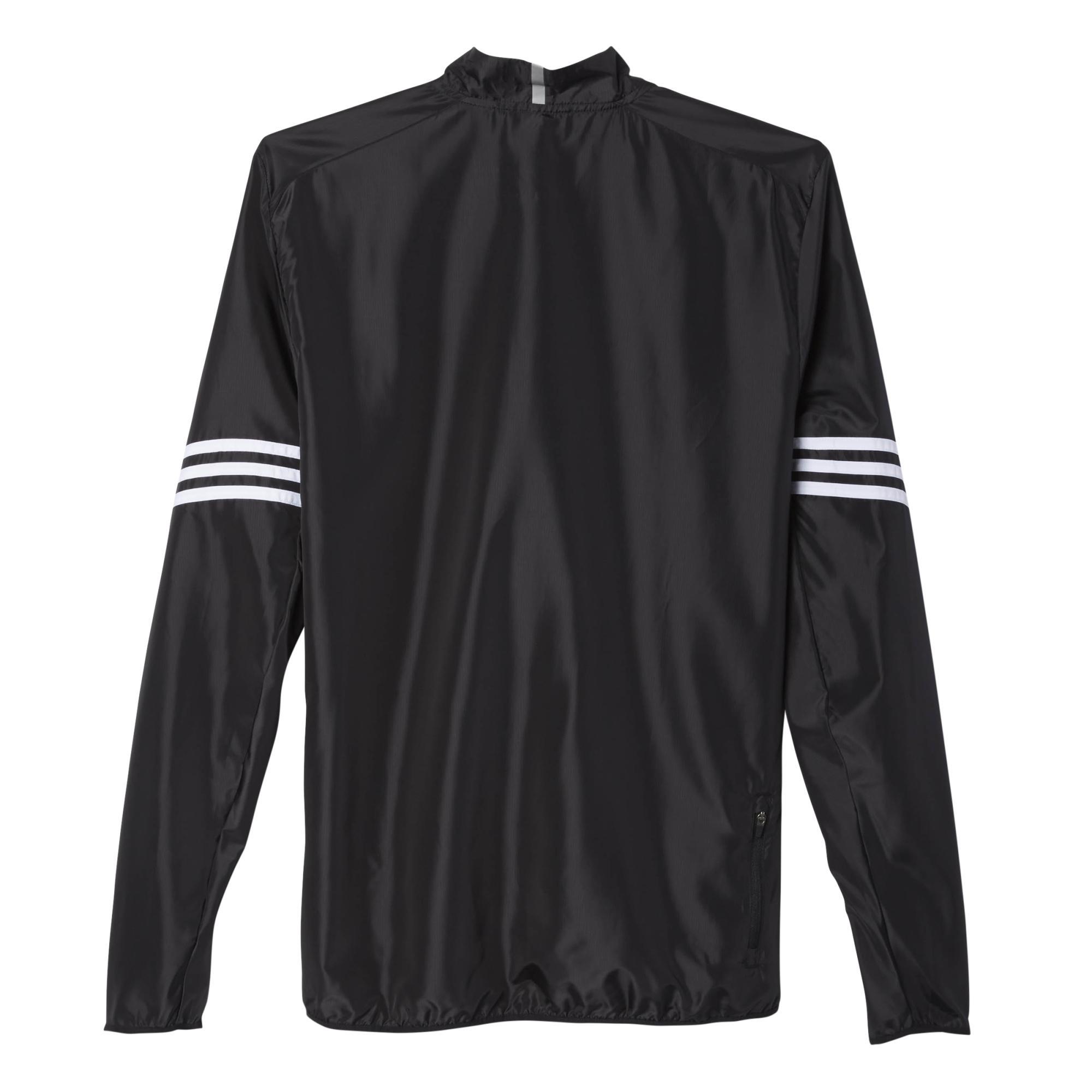 Adidas Mens Response Wind Jacket - Black - Tennisnuts.com