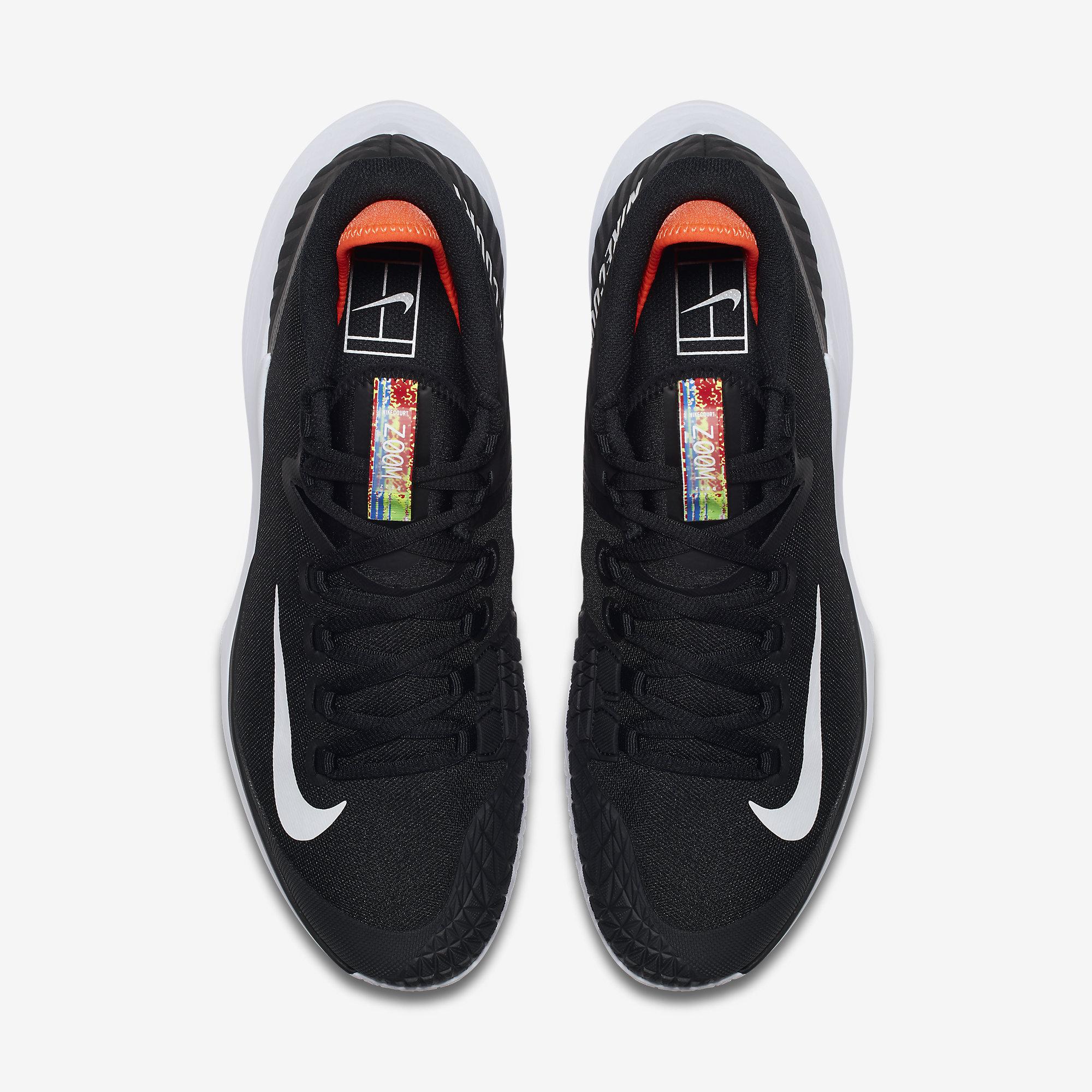 Nike Mens Air Zoom Zero Tennis Shoes - Black/Red/White - Tennisnuts.com