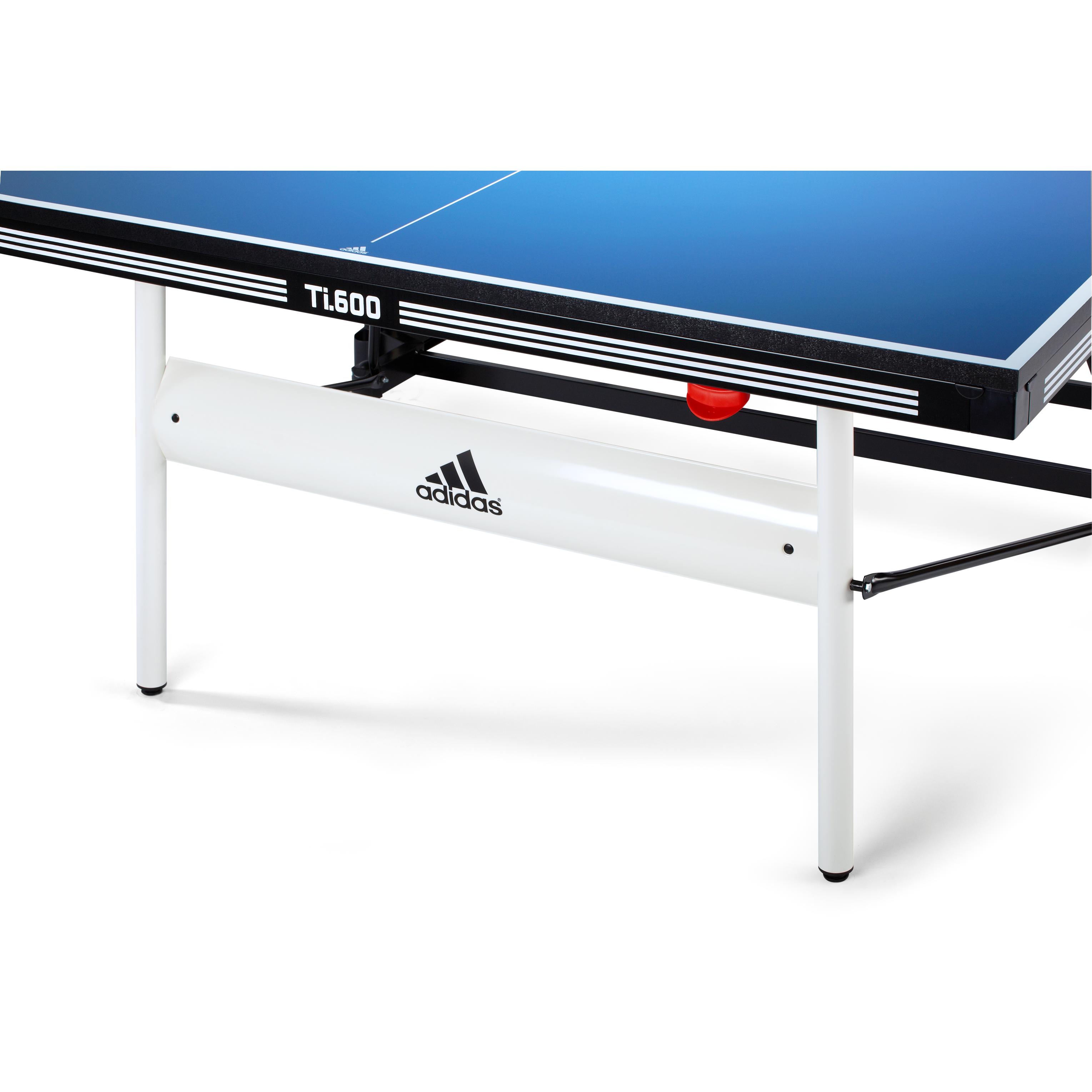 Adidas Ti.600 Indoor Table Tennis Table - Blue - Tennisnuts.com