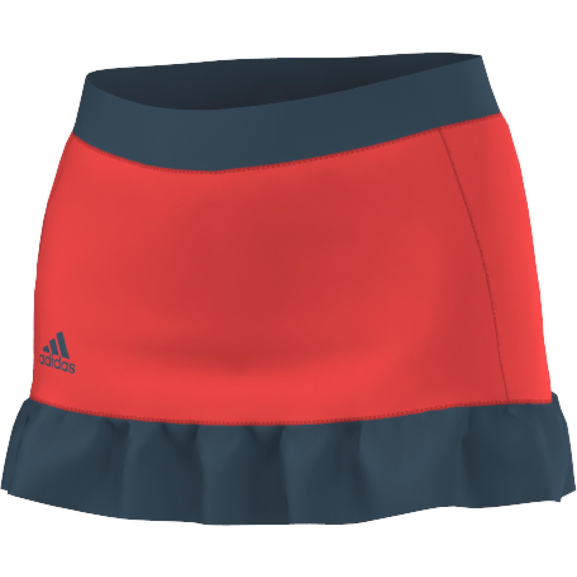Adidas Womens Court Skort - Red - Tennisnuts.com