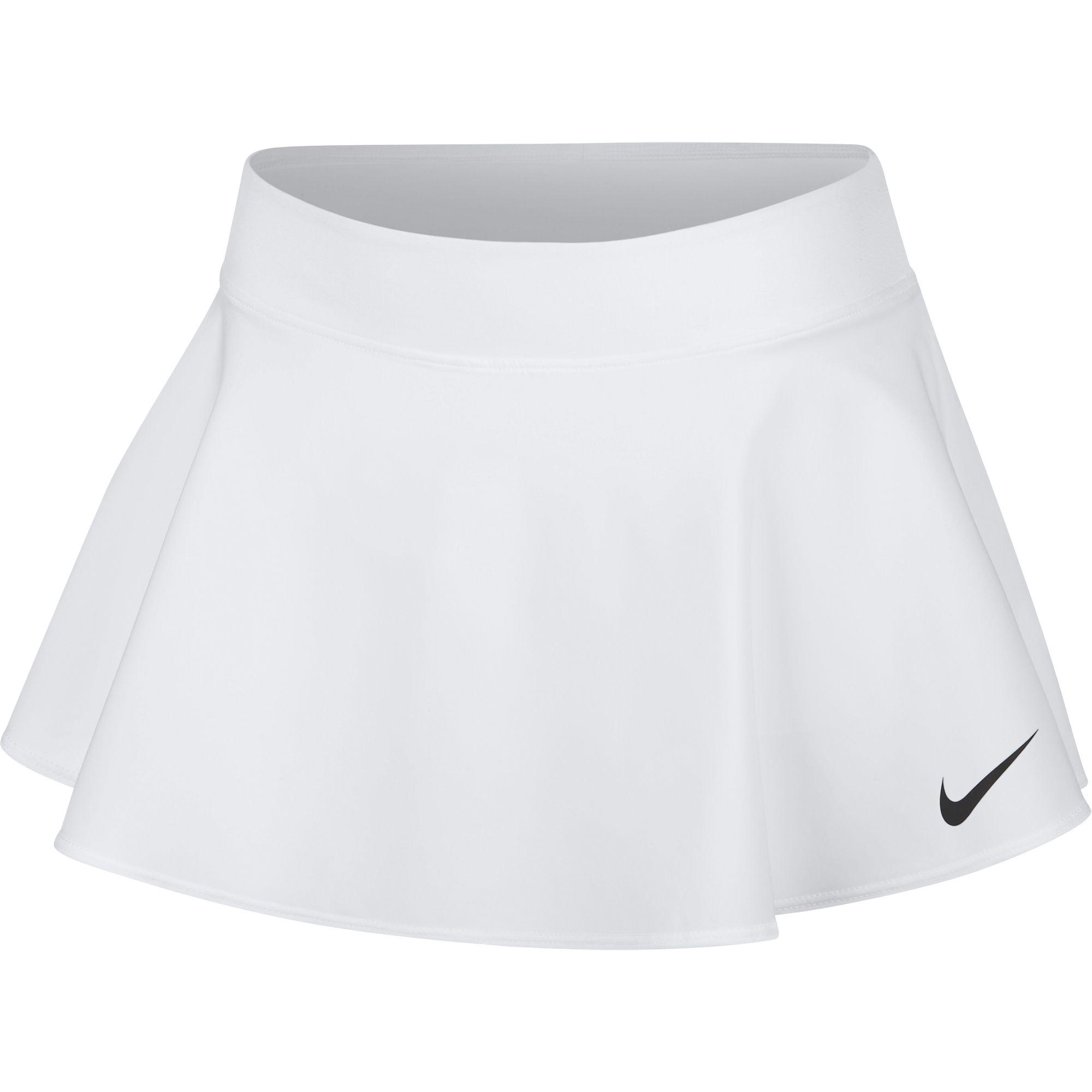 Nike Girls Pure Tennis Skort - White - Tennisnuts.com