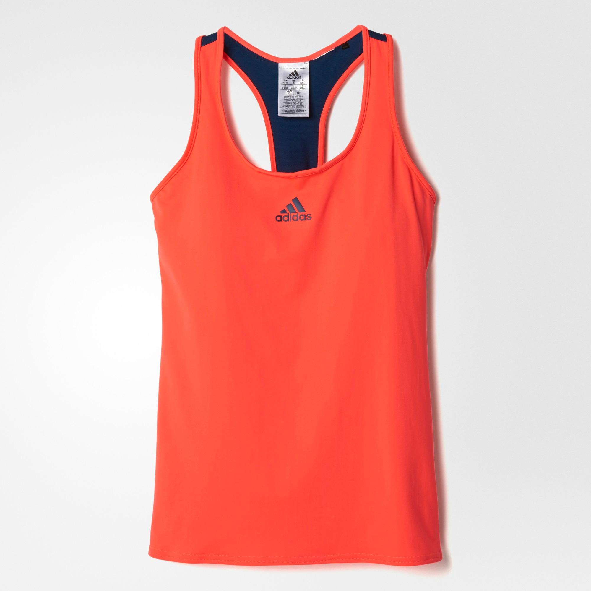 Adidas Womens Multifaceted Pro Tank Top - Flash Red - Tennisnuts.com