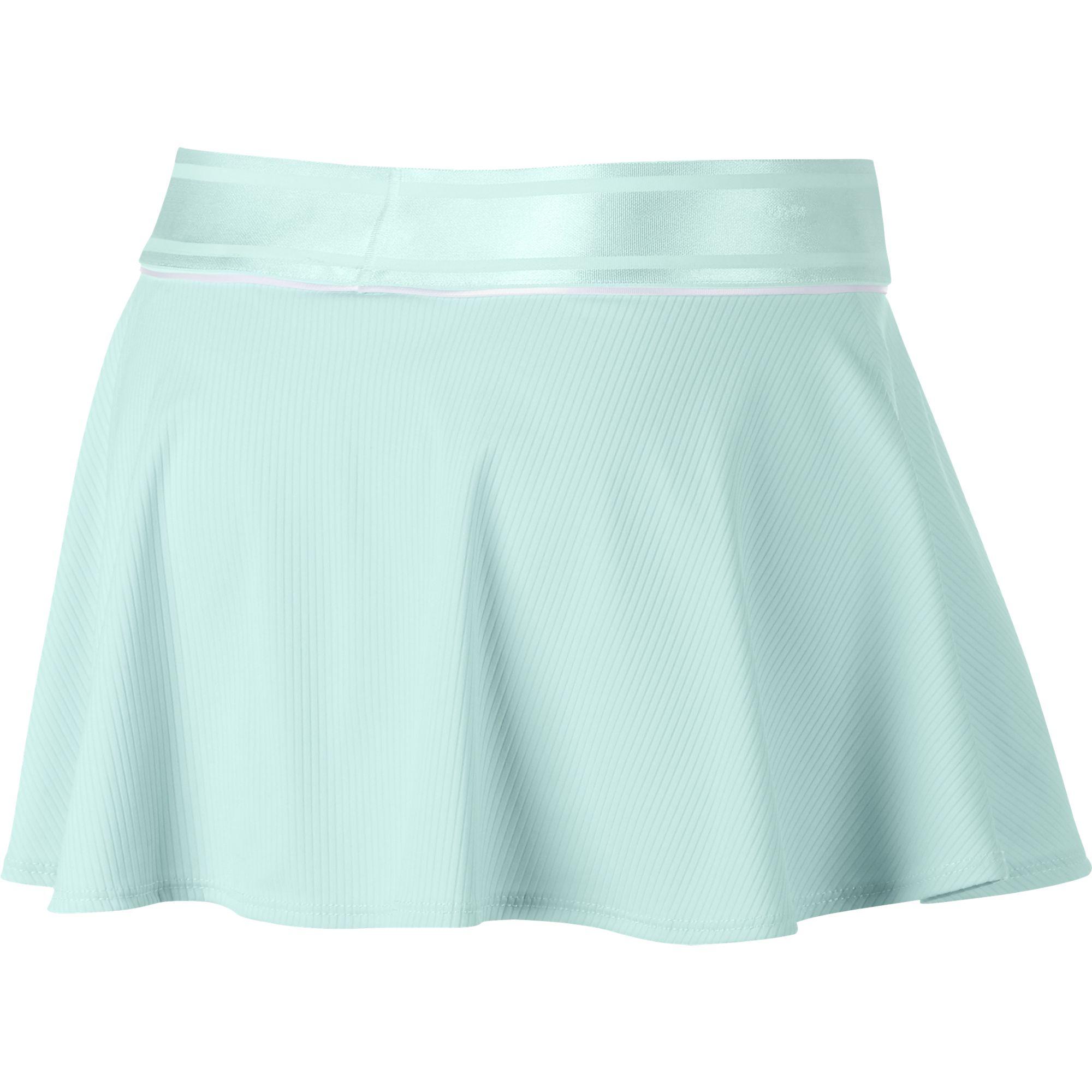 Nike Girls Dri-FIT Tennis Skort - Teal Tint/White - Tennisnuts.com