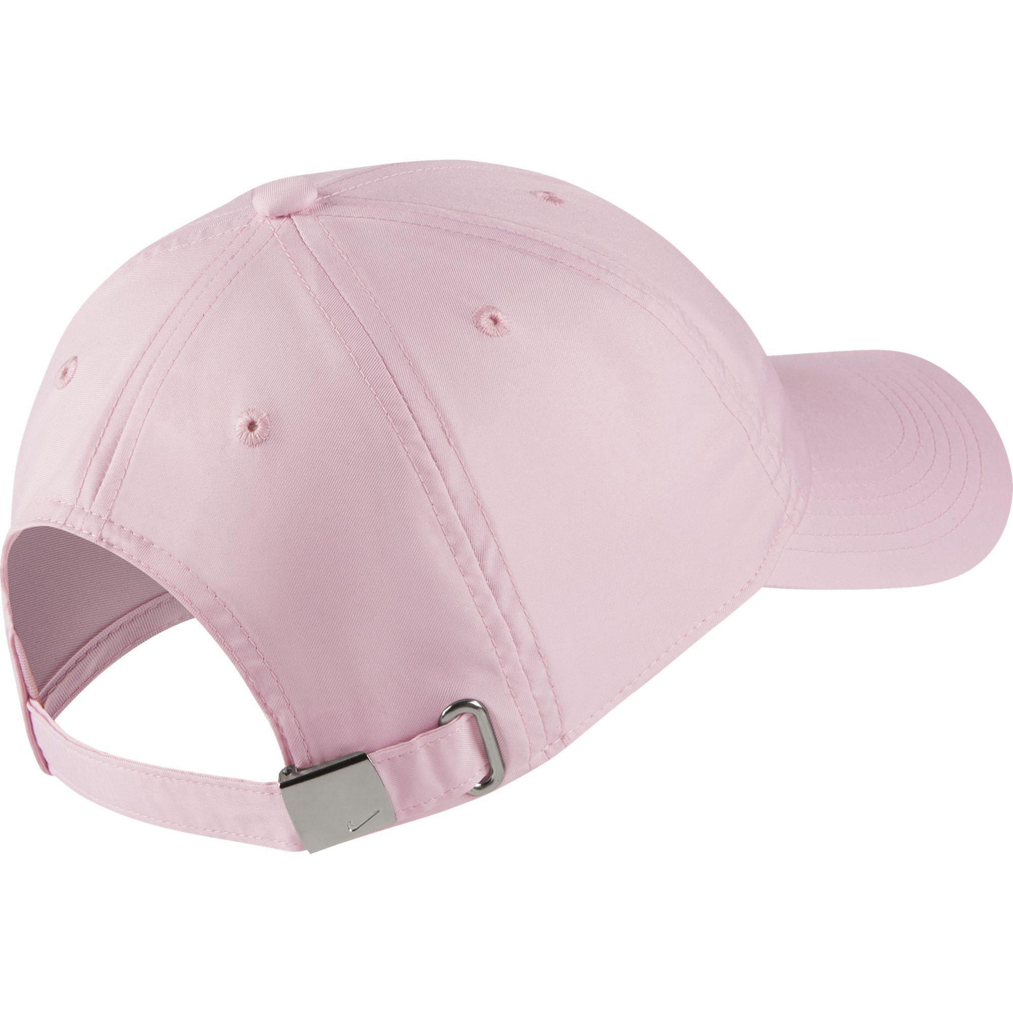 Nike Kids Heritage 86 Cap - Pink Foam/Metallic Silver - Tennisnuts.com