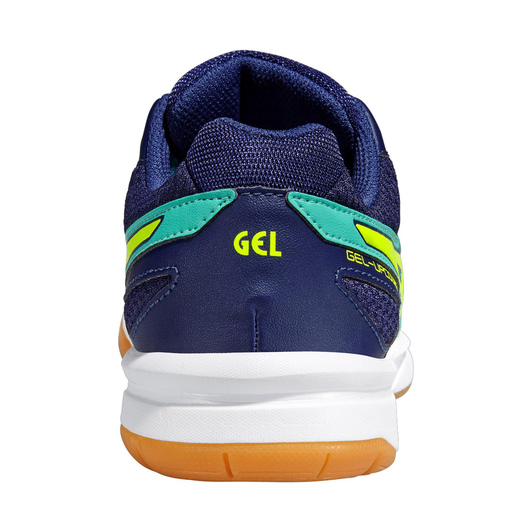 Asics Womens GEL-Upcourt Indoor Court Shoes - Aqua Mint - Tennisnuts.com