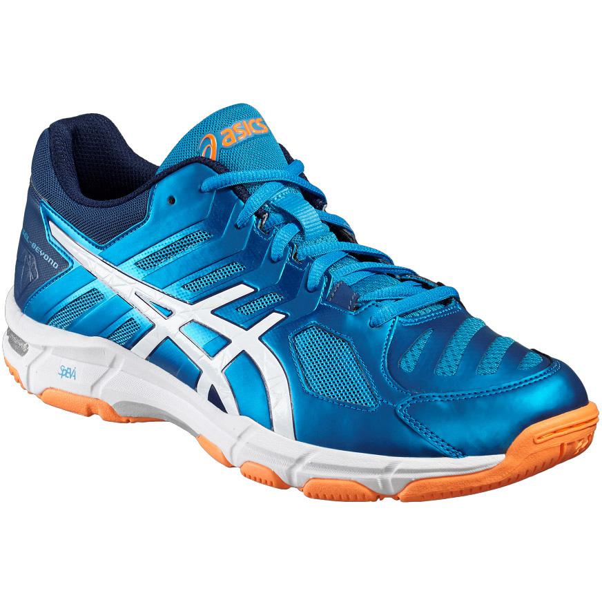 Asics Mens GEL Beyond 5 Indoor Court Shoes Blue Jewel Tennisnuts