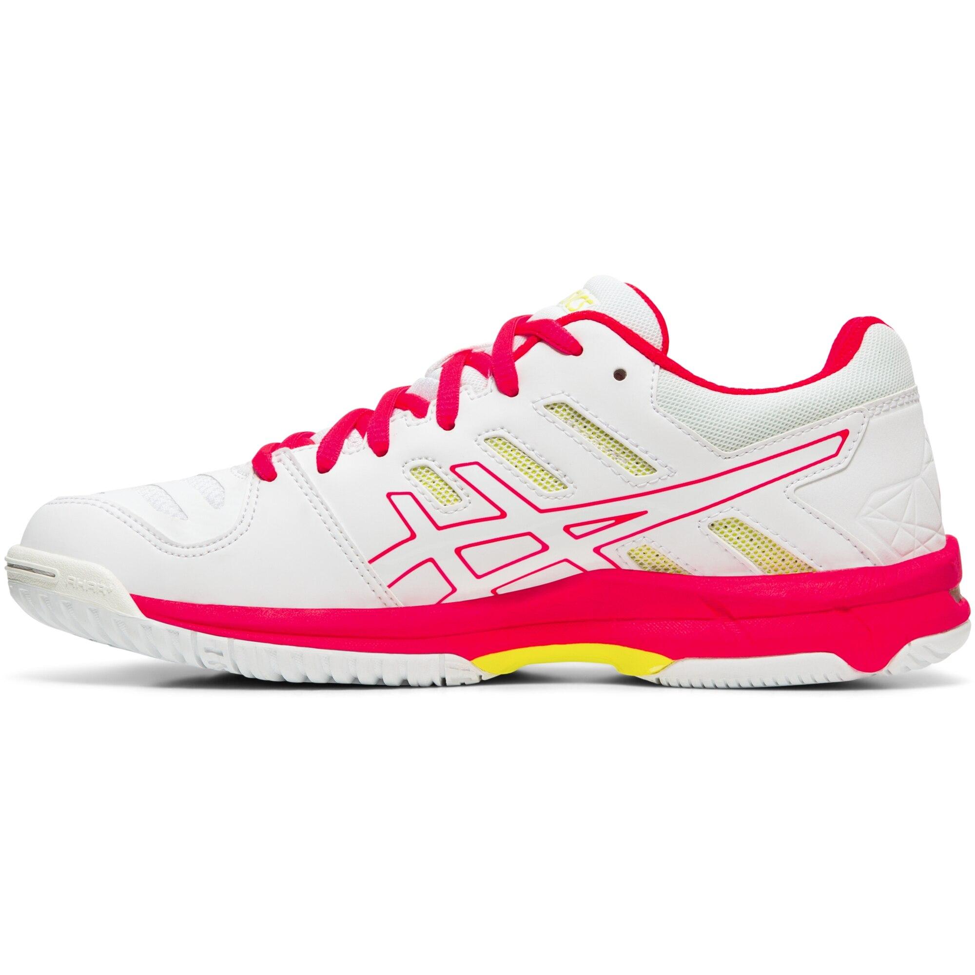 Asics Womens Gel Beyond 5 Indoor Court Shoes White Pink