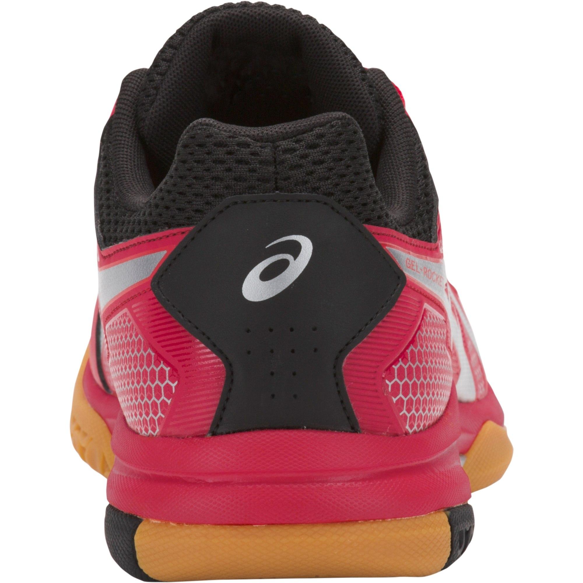 Asics Mens GEL-Rocket 8 Indoor Court Shoes - Samba/Silver - Tennisnuts.com