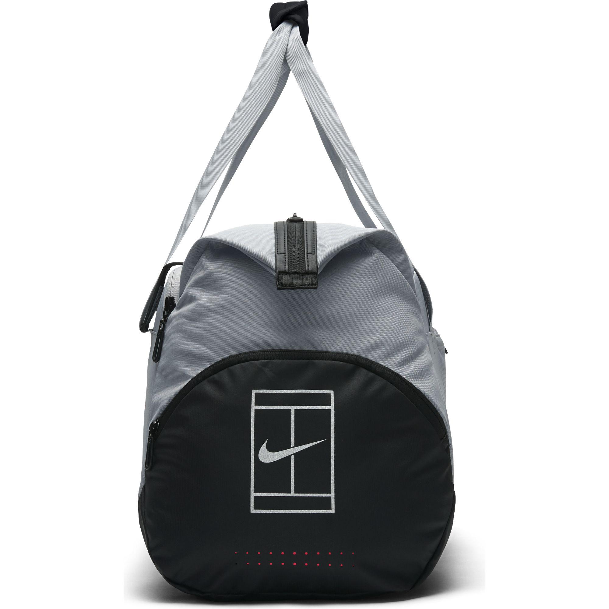 NikeCourt Tech 2.0 Tennis Duffel Bag - Wolf Grey - Tennisnuts.com