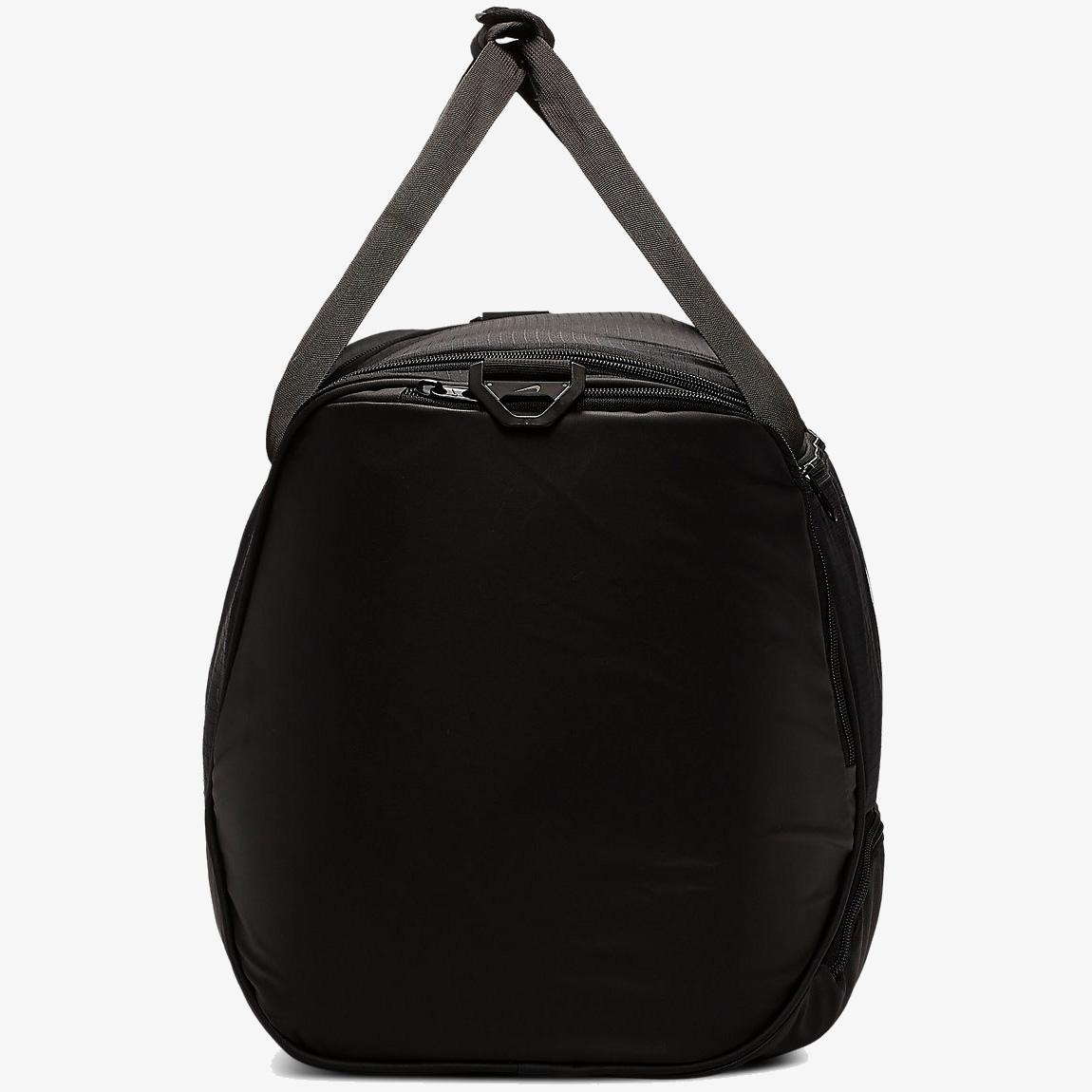 Nike Brasilia Medium Duffel Bag - Black/White - Tennisnuts.com