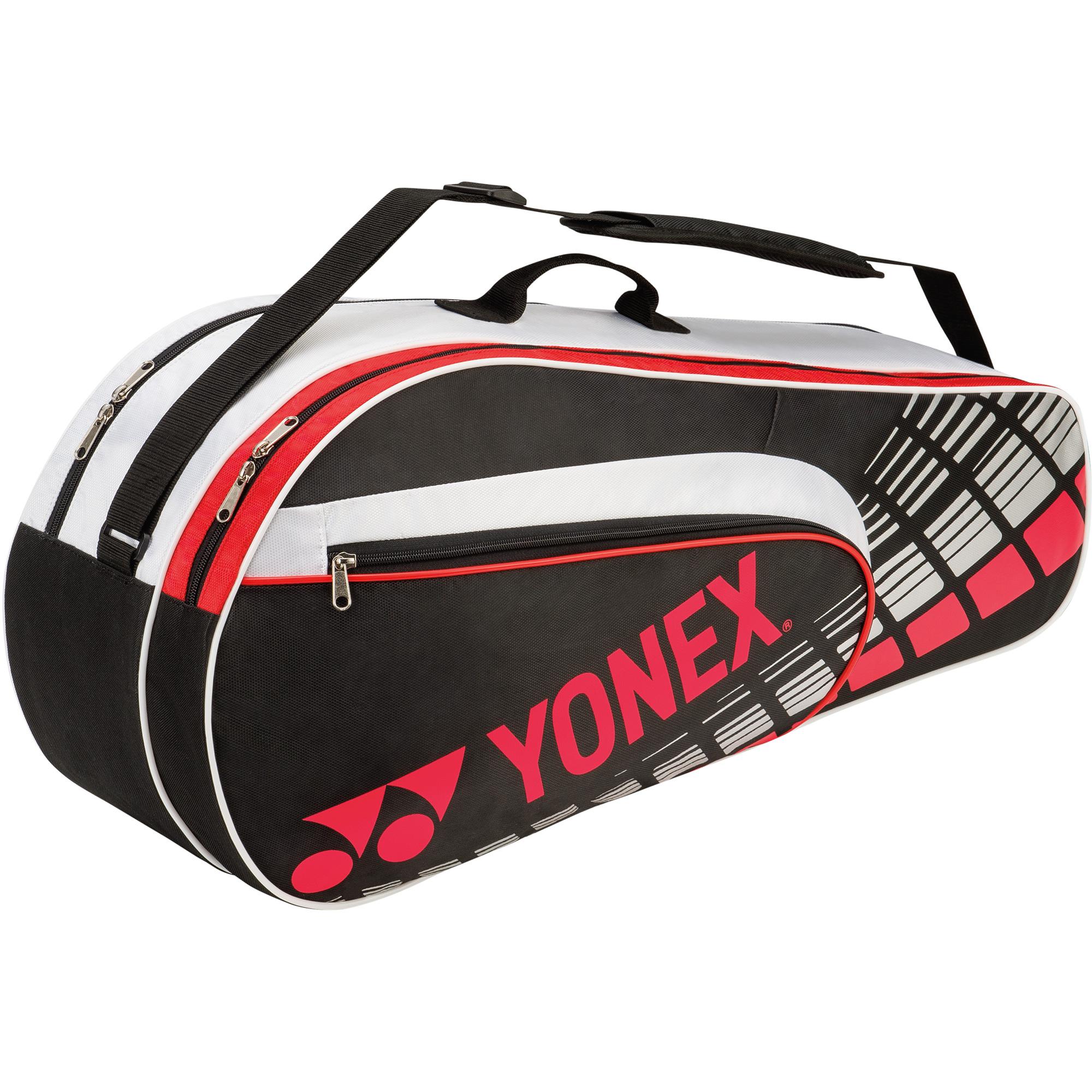 Yonex Performance 6 Racket Bag (BAG4626EX) - Black/White - Tennisnuts.com