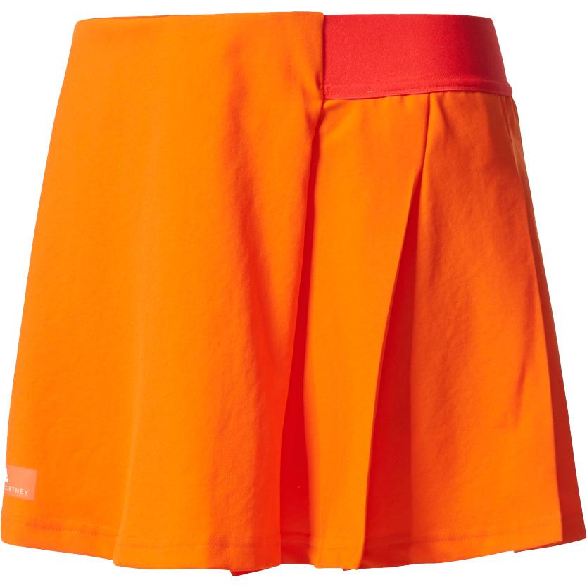 Adidas Girls Stella McCartney Barricade Skort - Orange - Tennisnuts.com