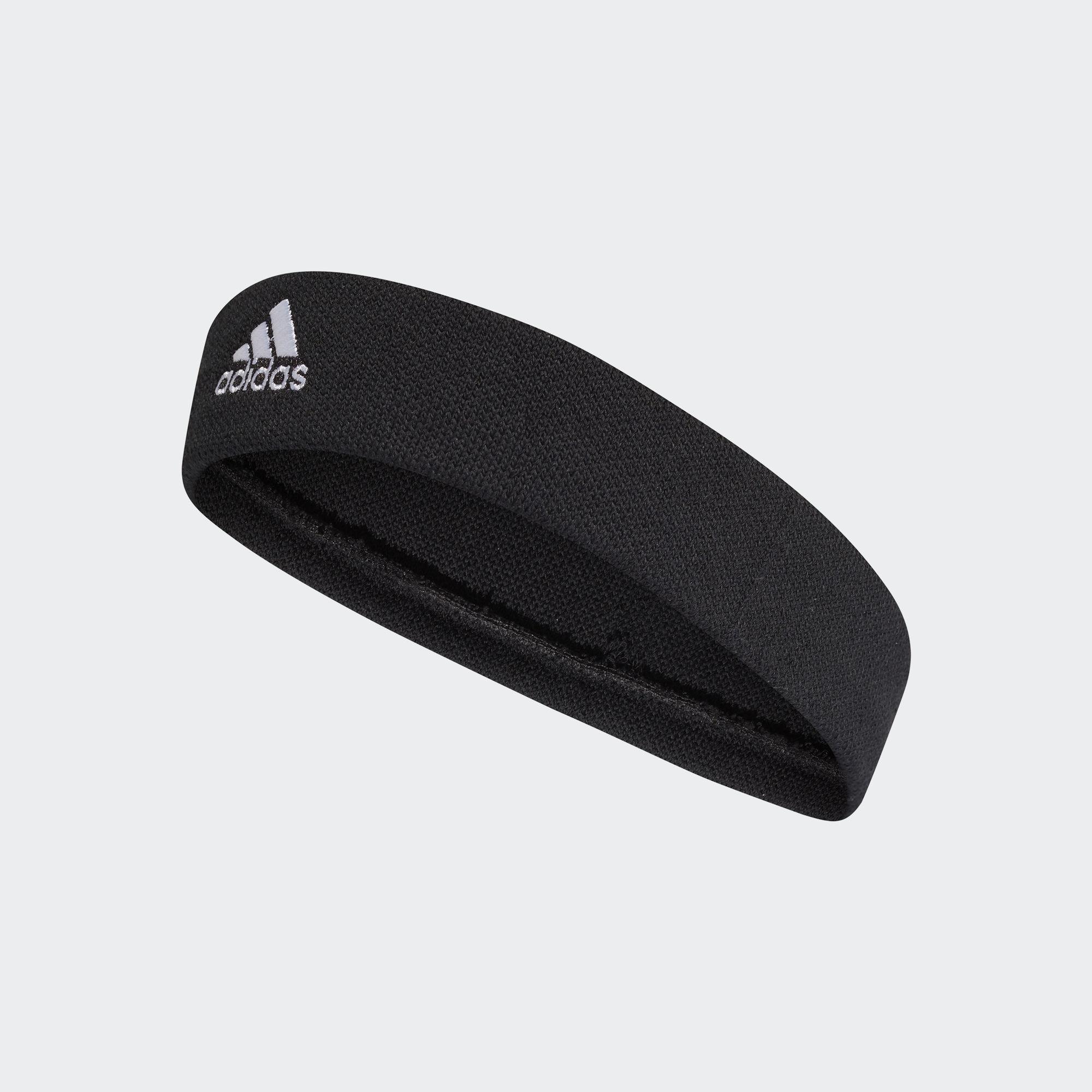 Adidas Adult Tennis Headband - Black - Tennisnuts.com