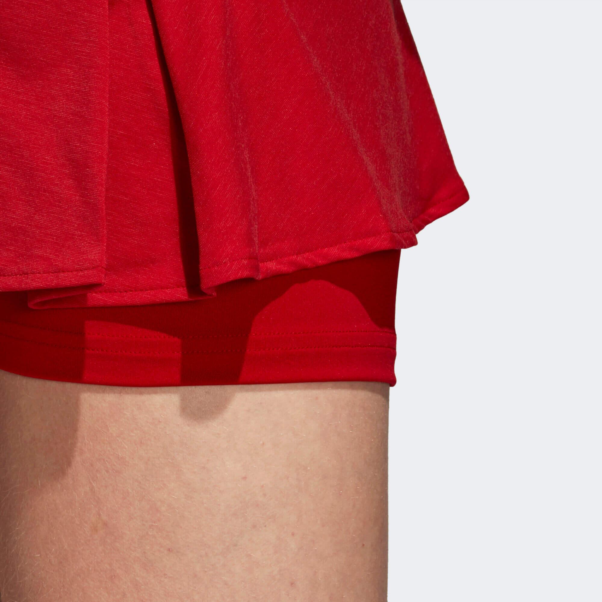 Adidas Womens Barricade Skort - Scarlet Red - Tennisnuts.com