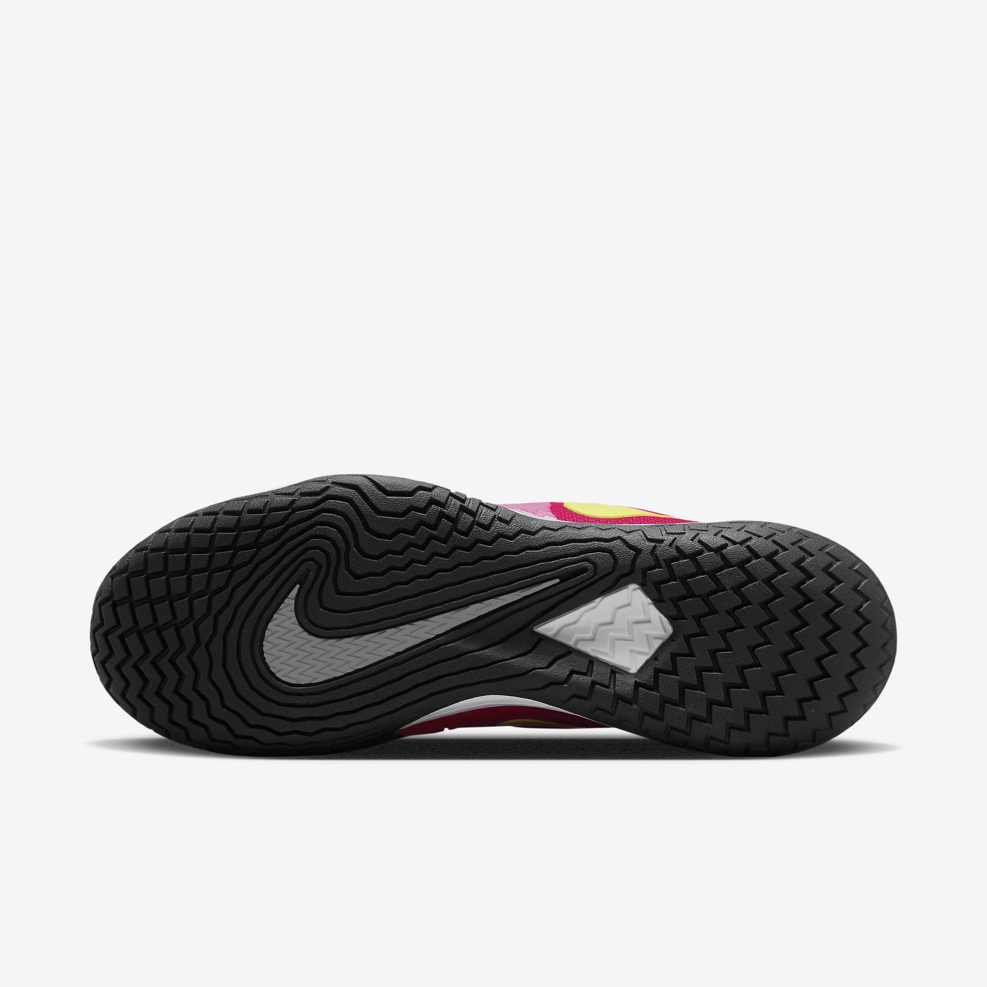Nike Mens Vapor Cage 4 Rafa Tennis Shoes - Mystic Hibiscus/Yellow ...
