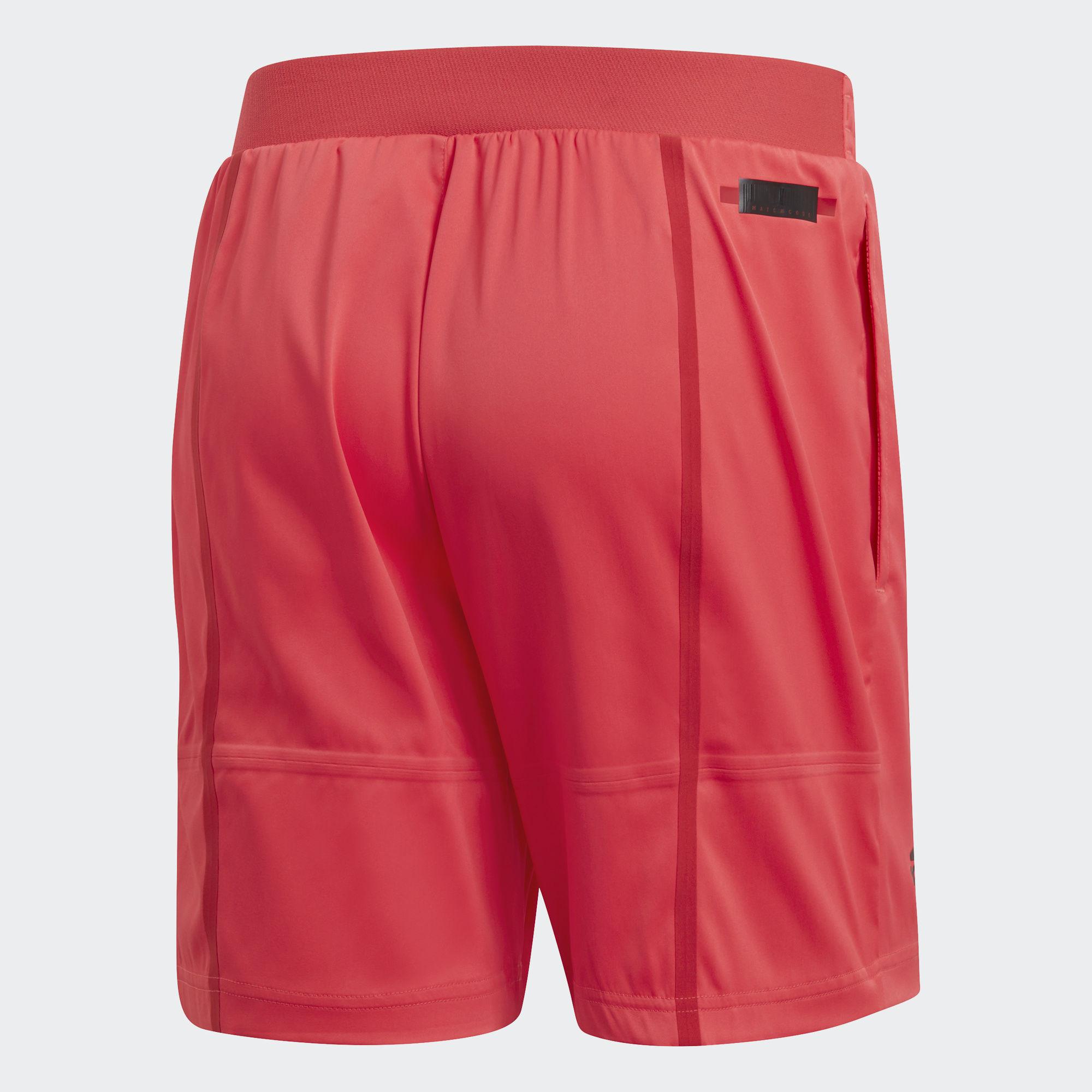 Adidas Mens MatchCode 7 Inch Shorts - Red - Tennisnuts.com