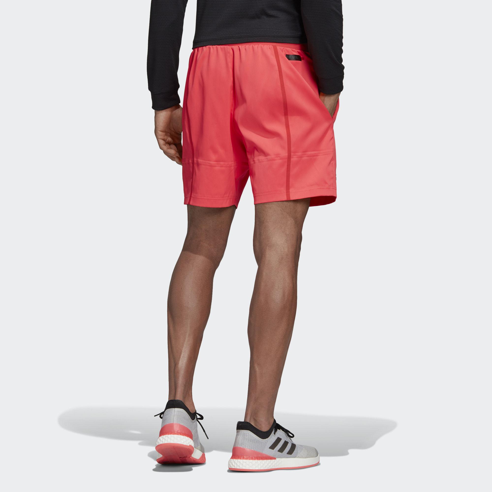 Adidas Mens MatchCode 7 Inch Shorts - Red - Tennisnuts.com