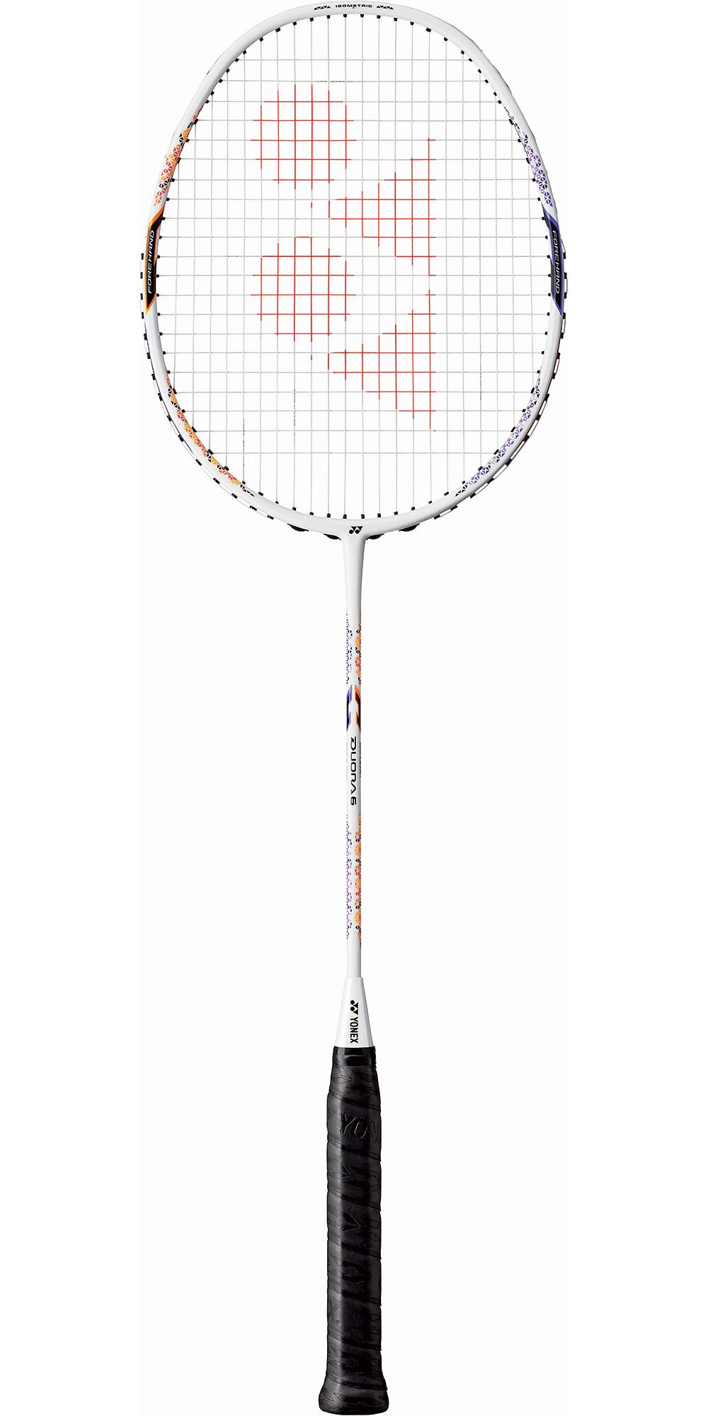 Yonex Duora 6 Badminton Racket - Pearl White [Frame Only] - Tennisnuts.com