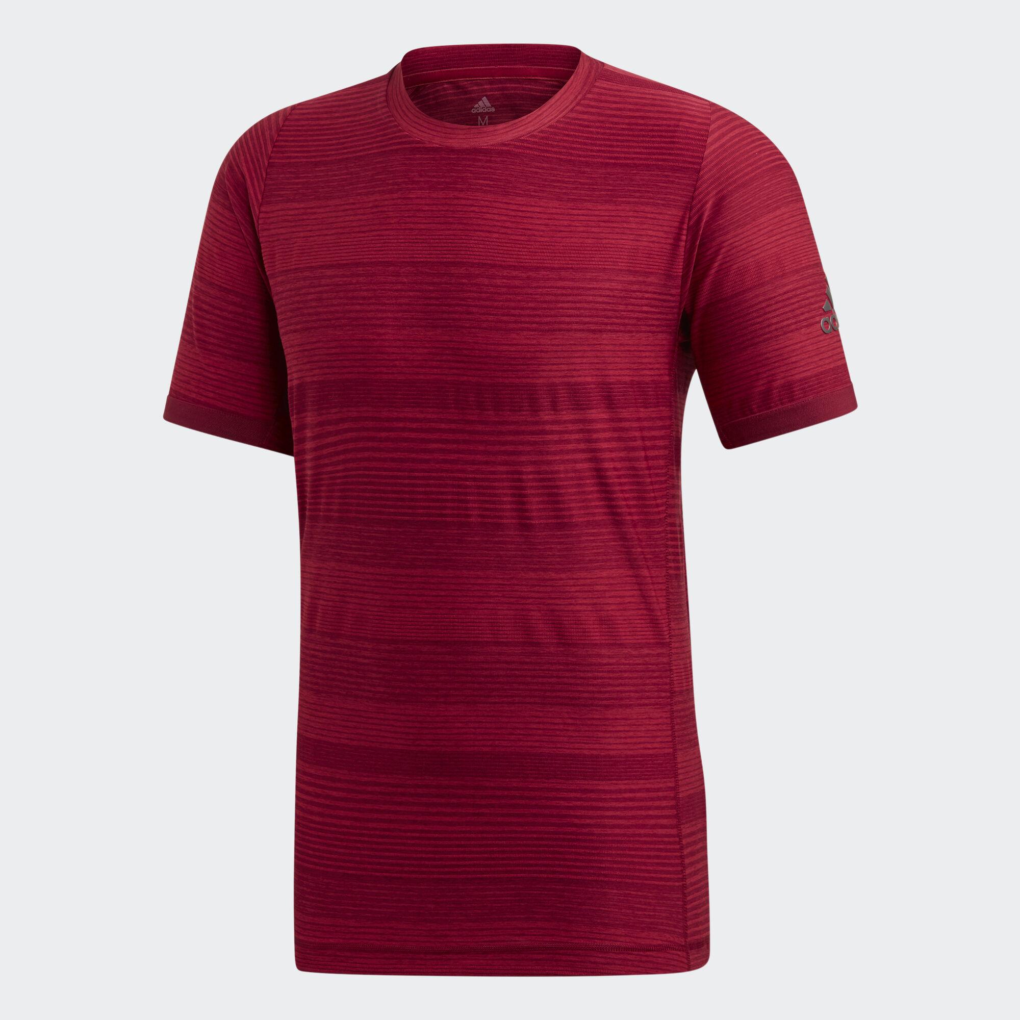 Adidas Mens MatchCode Tee - Burgundy - Tennisnuts.com