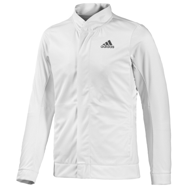Adidas Mens Andy Murray Wimbledon Jacket - White - Tennisnuts.com