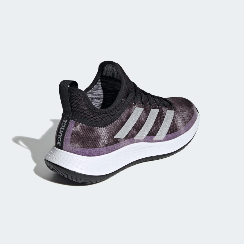 Adidas Womens Defiant Generation Tennis Shoes - Core Black - Tennisnuts.com