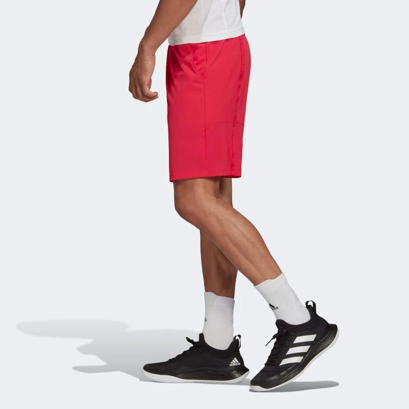 Adidas Mens 2 in 1 Heat Ready Short - Pink - Tennisnuts.com
