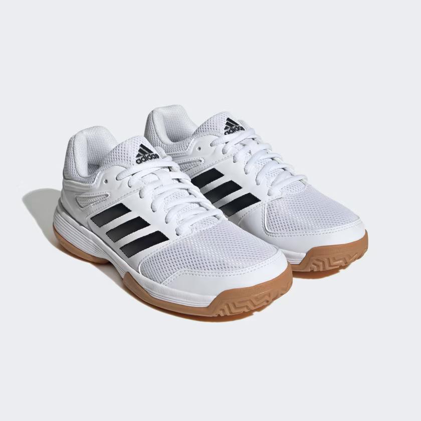 Adidas Kids Speedcourt Indoor Court Shoes - Cloud White/Core Black ...