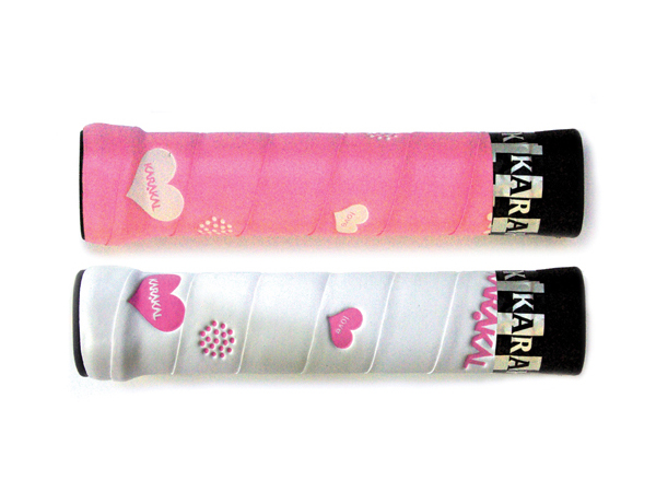 Karakal Love Grip - Pink & White - Tennisnuts.com