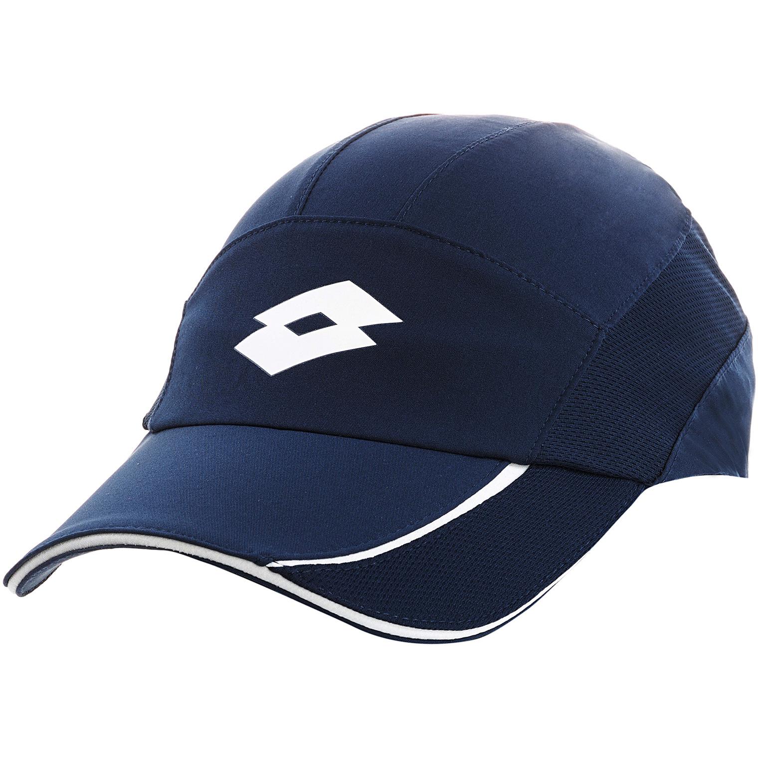 Lotto Tennis Cap - Navy/White - Tennisnuts.com