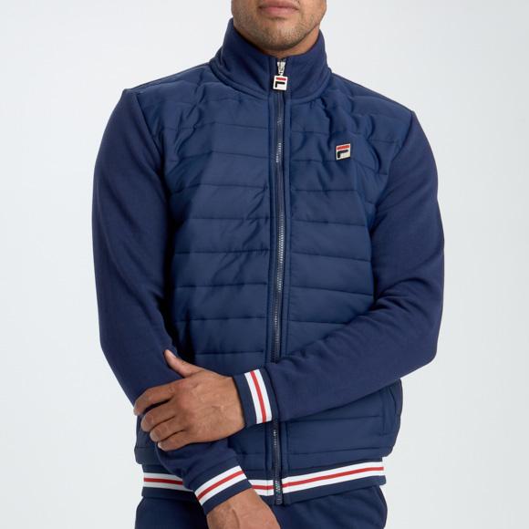 Fila Mens Trev Shell Jacket - Peacoat Navy - Tennisnuts.com
