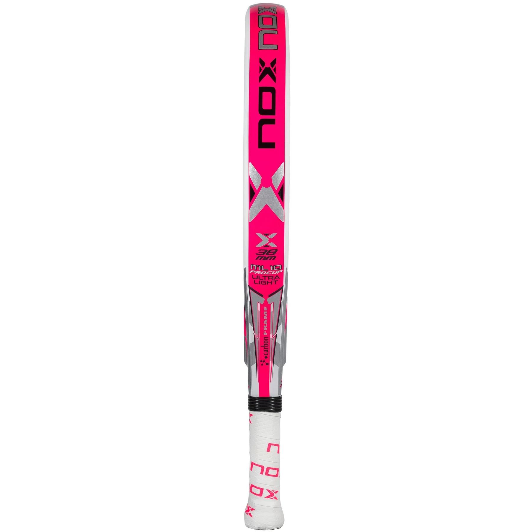 NOX ML10 Pro Cup Ultra Light Silver Padel Racket - Tennisnuts.com