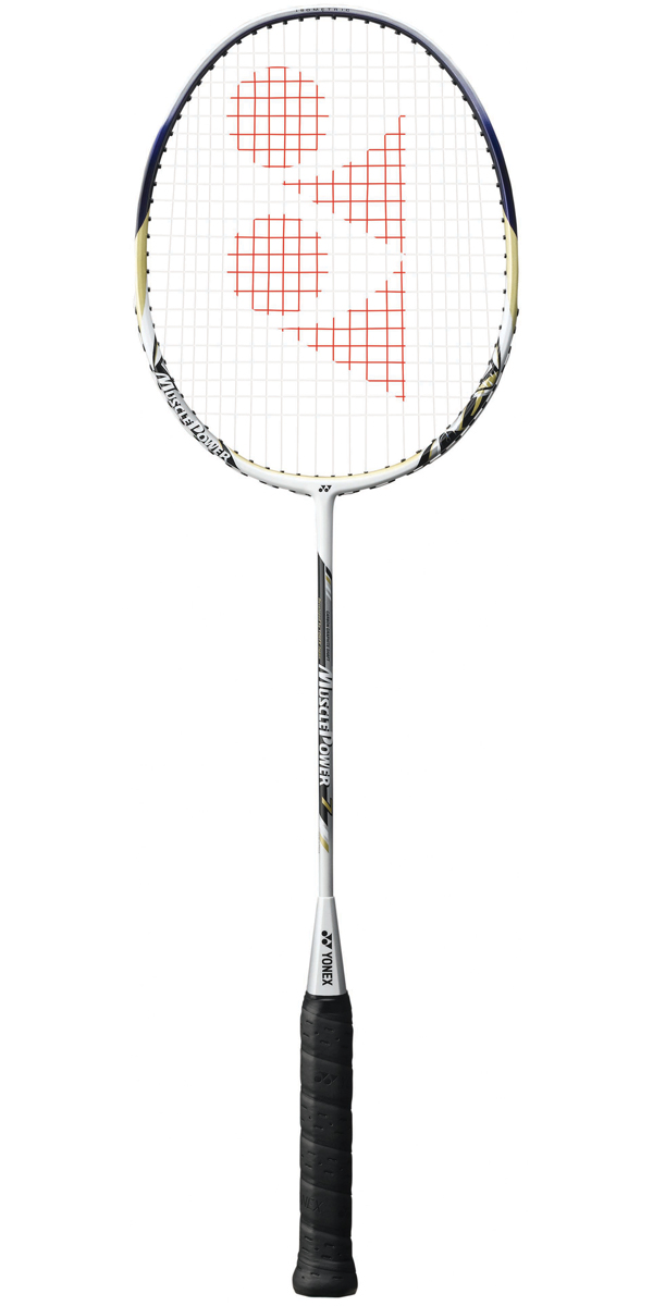 Yonex Muscle Power 7 Badminton Racket (2013) - White/Navy Blue ...