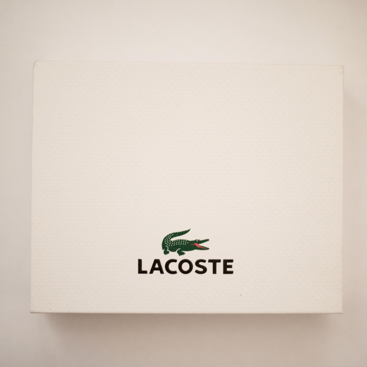 Lacoste Street Balance Large Billfold & Coin Wallet - Blue - Tennisnuts.com